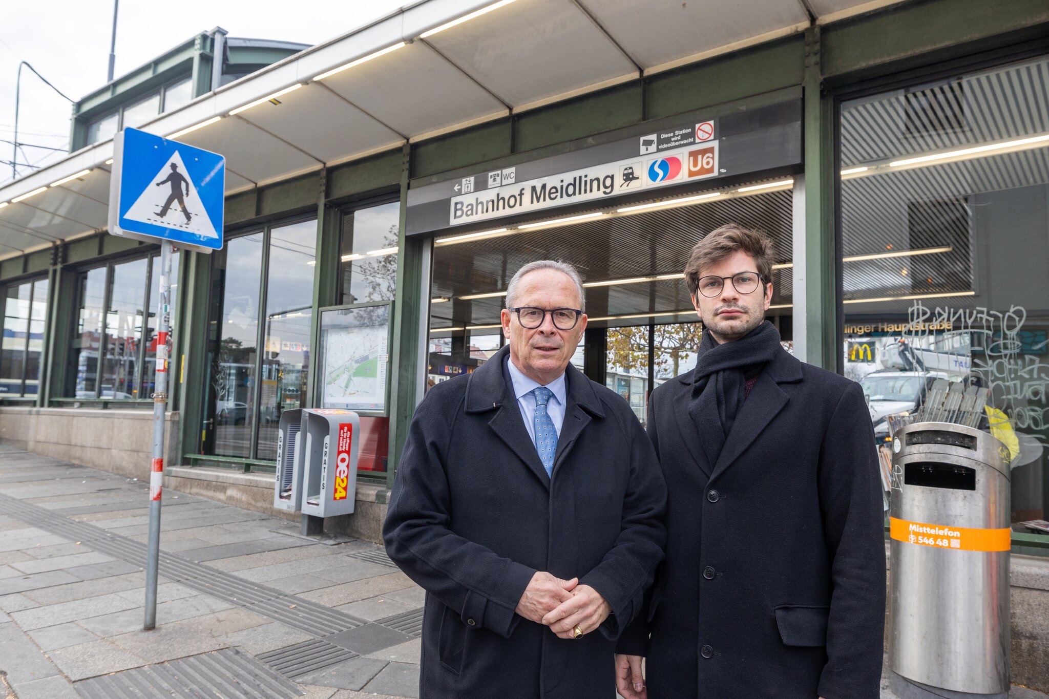 Meidling: Bezirk streitet um Video-Überwachung beim Meidlinger Bahnhof ...