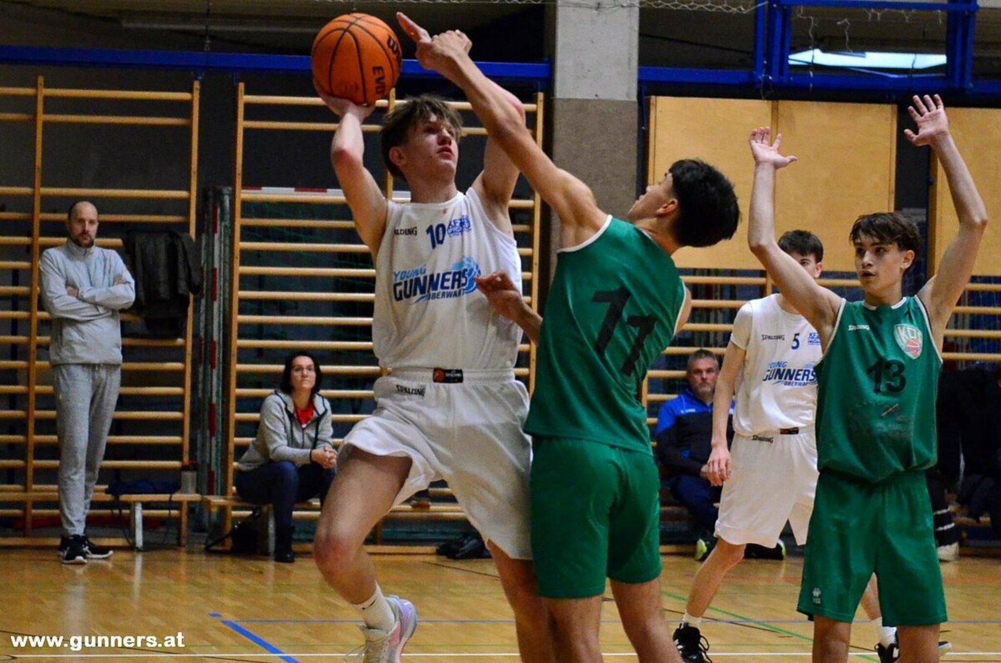 Basketball: Starker Sieg-Hattrick für die Young Gunners Oberwart - Oberwart