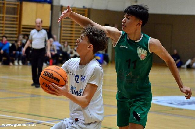 Basketball: Starker Sieg-Hattrick für die Young Gunners Oberwart - Oberwart