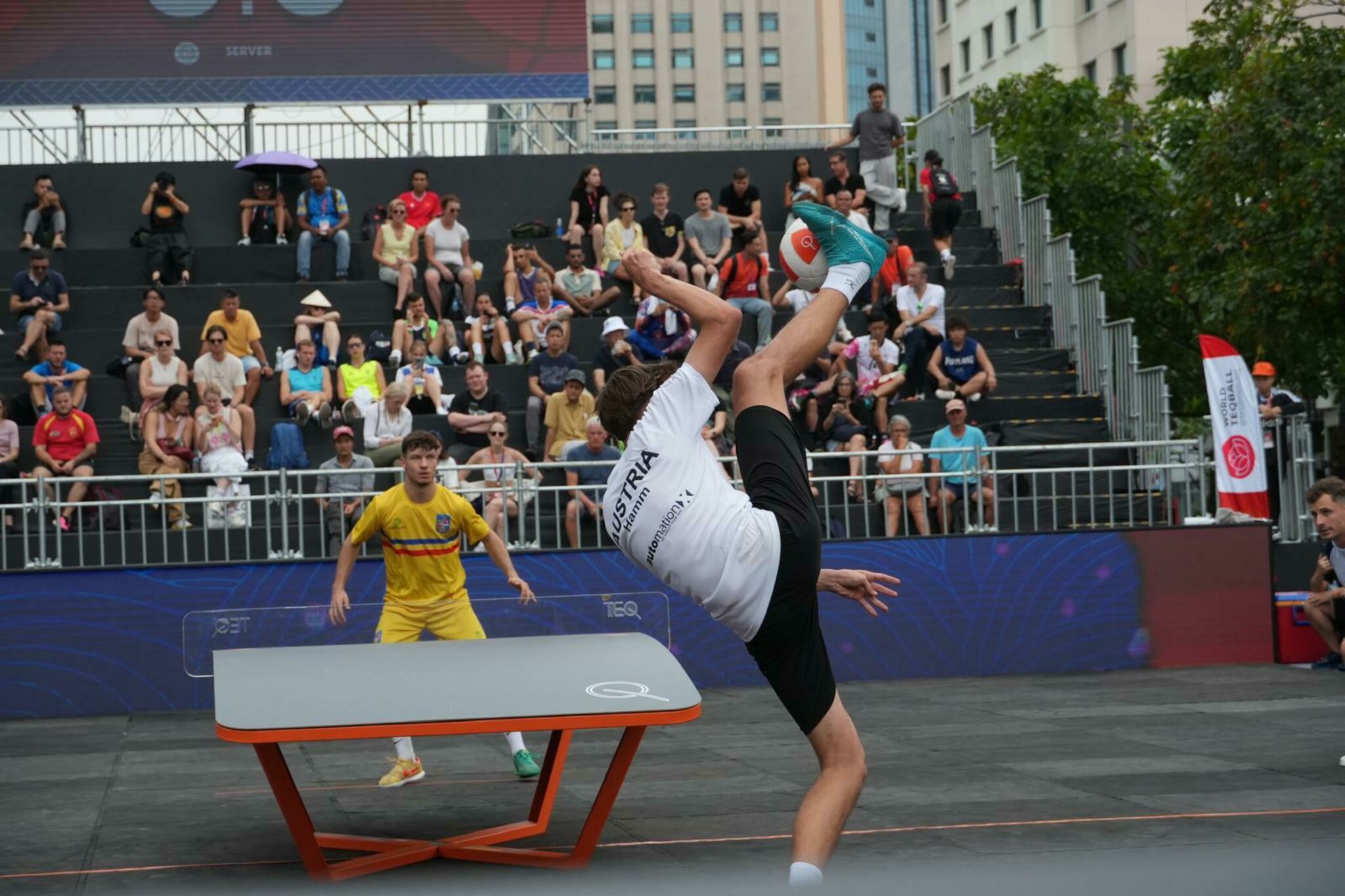 Gelungenes Debüt: Erste Teqball-Weltmeisterschaft für Alexander Hamm ...