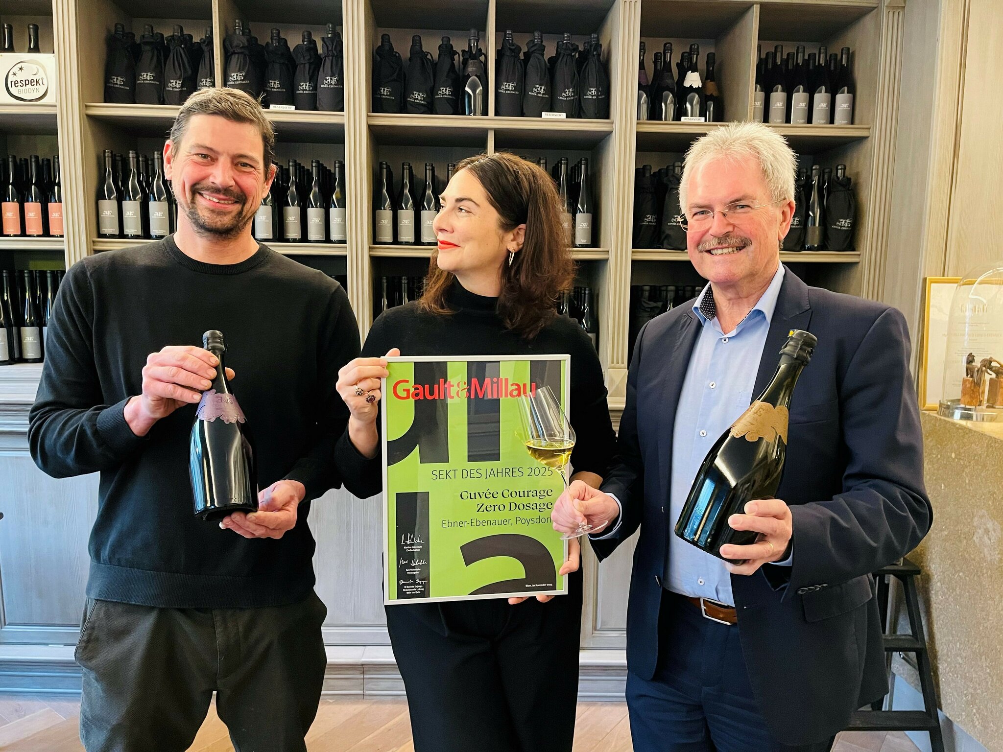 Weinstadt Poysdorf: Weingut Ebner-Ebenauer im Schaumwein-Olymp ...