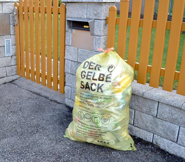 Ab 1. Jänner 2025: Gelber Sack kommt nun österreichweit zum Einsatz ...
