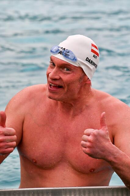 Telfes: Gerald Daringer landet historischen Erfolg im Eisschwimmen ...