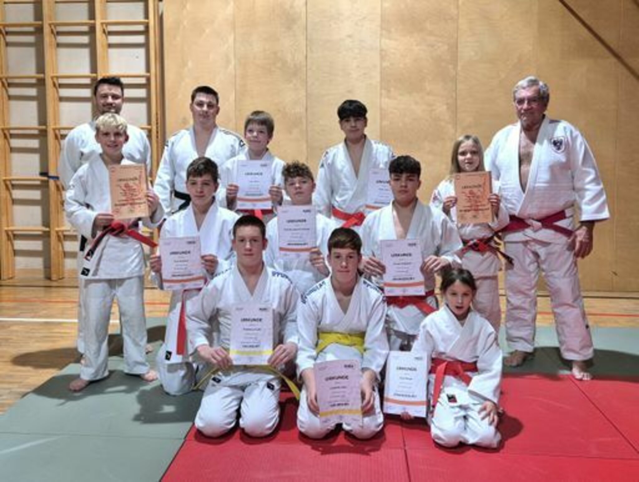 Gürtelprüfung: Elf neue Gürtelträger des Judoclubs in Wolfsberg - Lavanttal