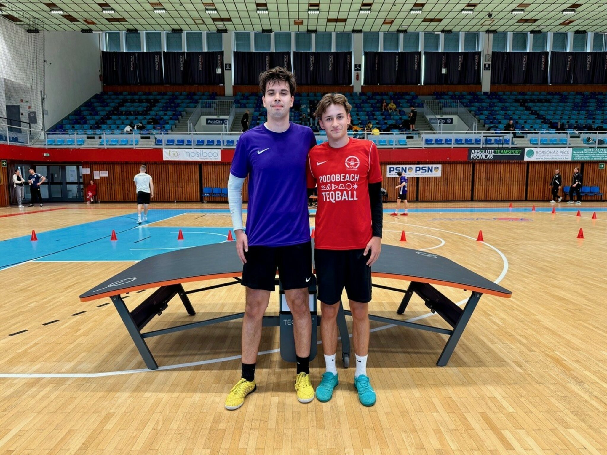 Teqball: Guter Saisonstart für Alexander Hamm in Ungarn - Neusiedl am See