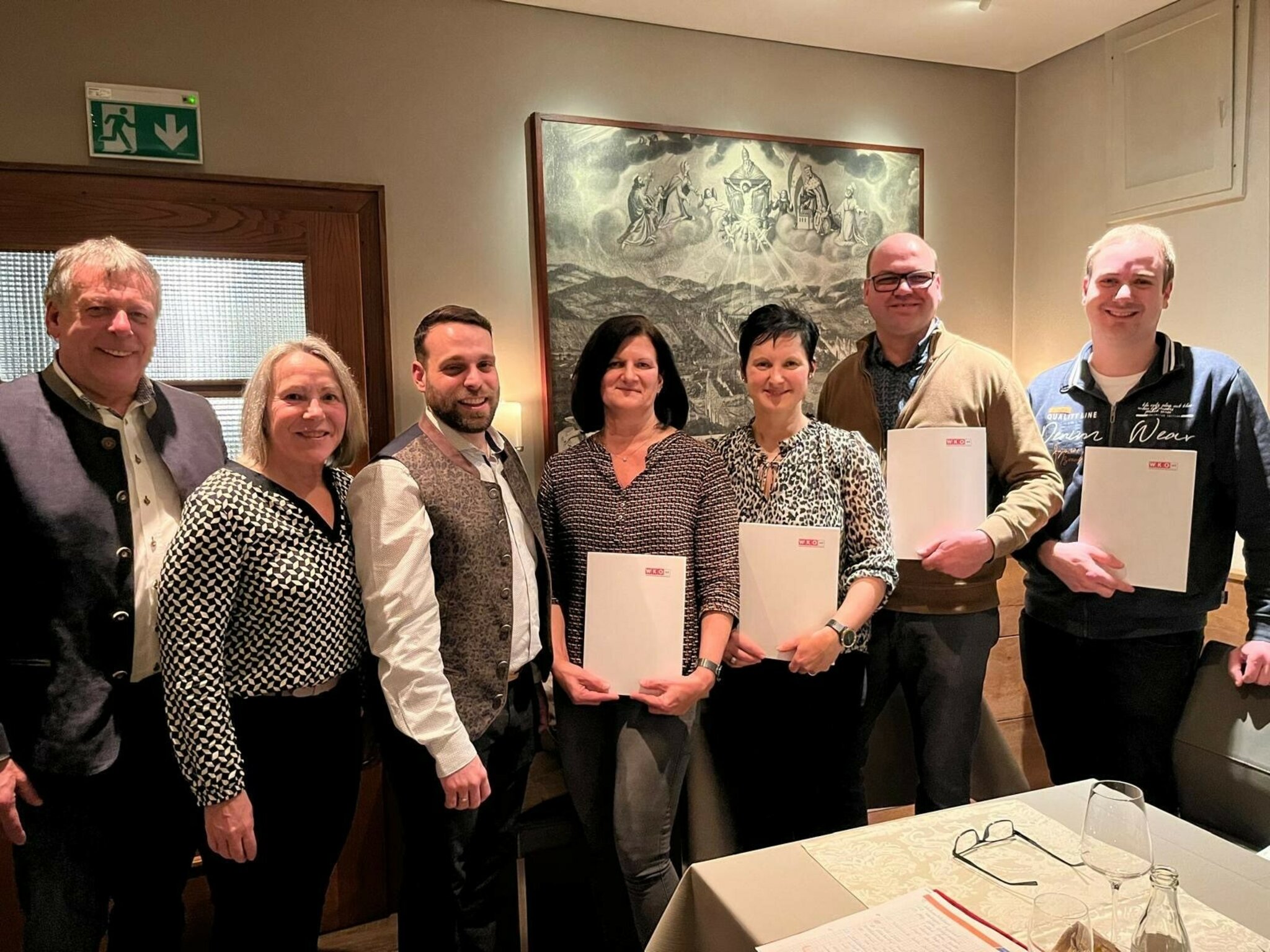 Personalia: Randegger Landmaschinen-Firma ehrte ihre Mitarbeiter - Scheibbs