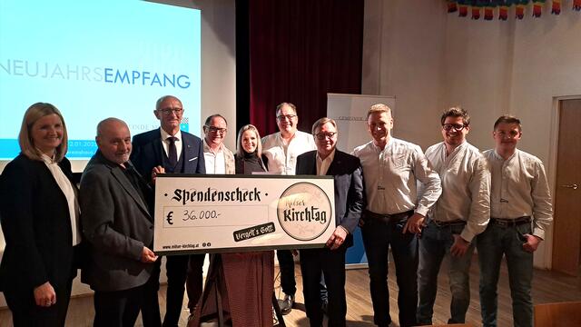 Milser Kirchtagsverein übergibt Rekordspende an „Netzwerk Tirol hilft ...