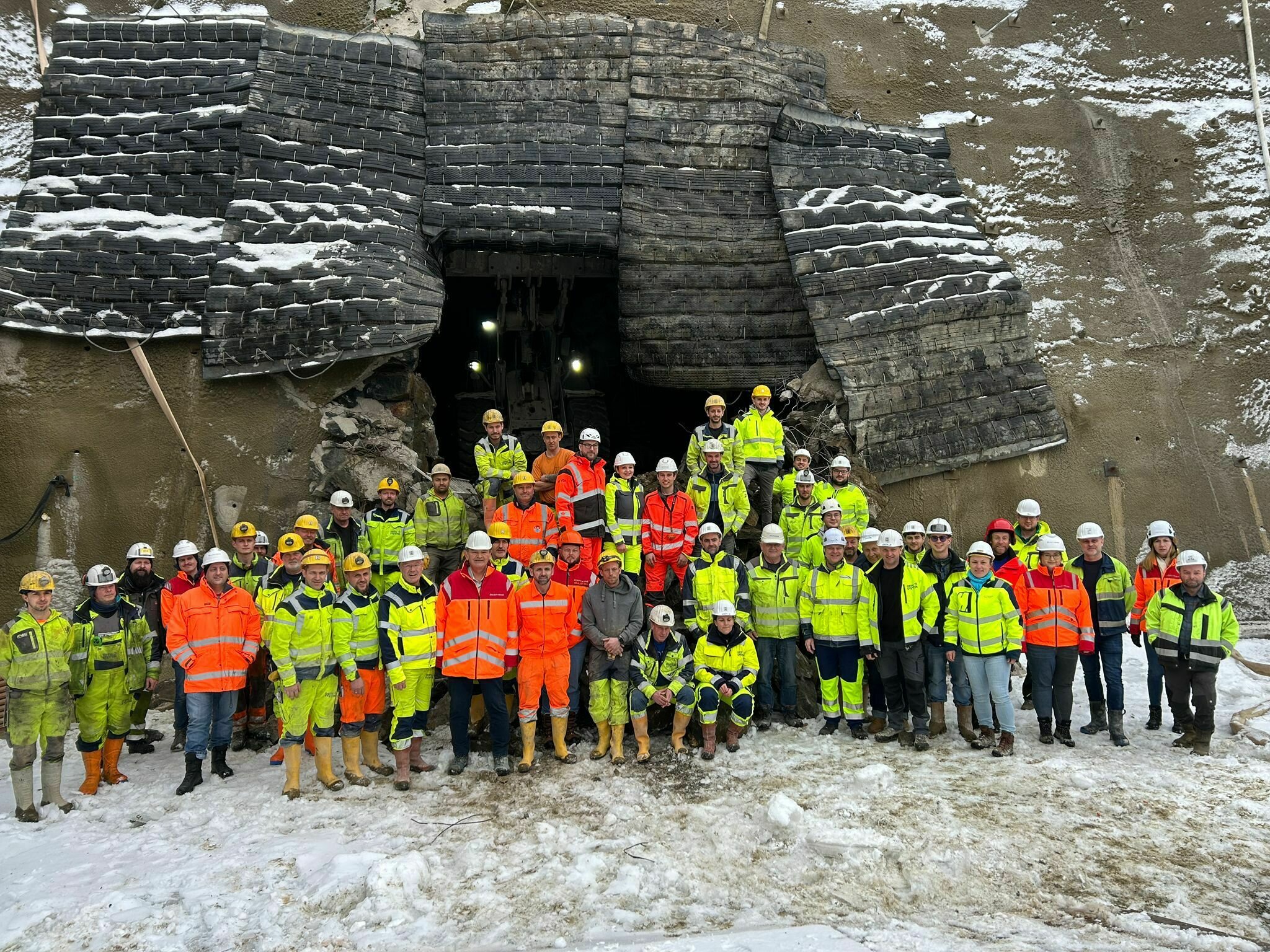 Rainbach: Durchschlag beim S-10-Tunnel Vierzehn - Freistadt