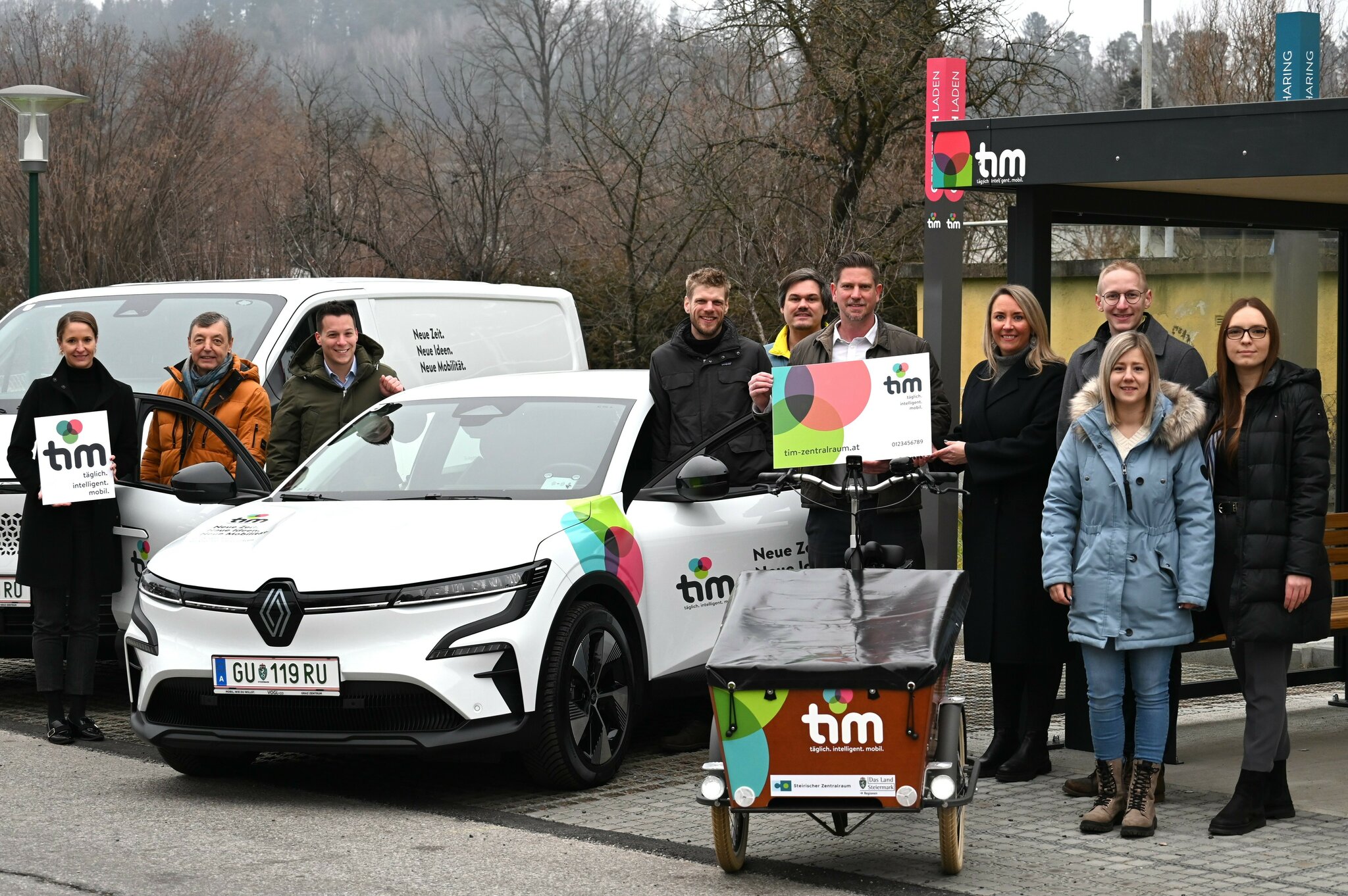 Marktgemeinde Gratkorn: Neuer Knoten für flexible Mobilität durch "tim ...