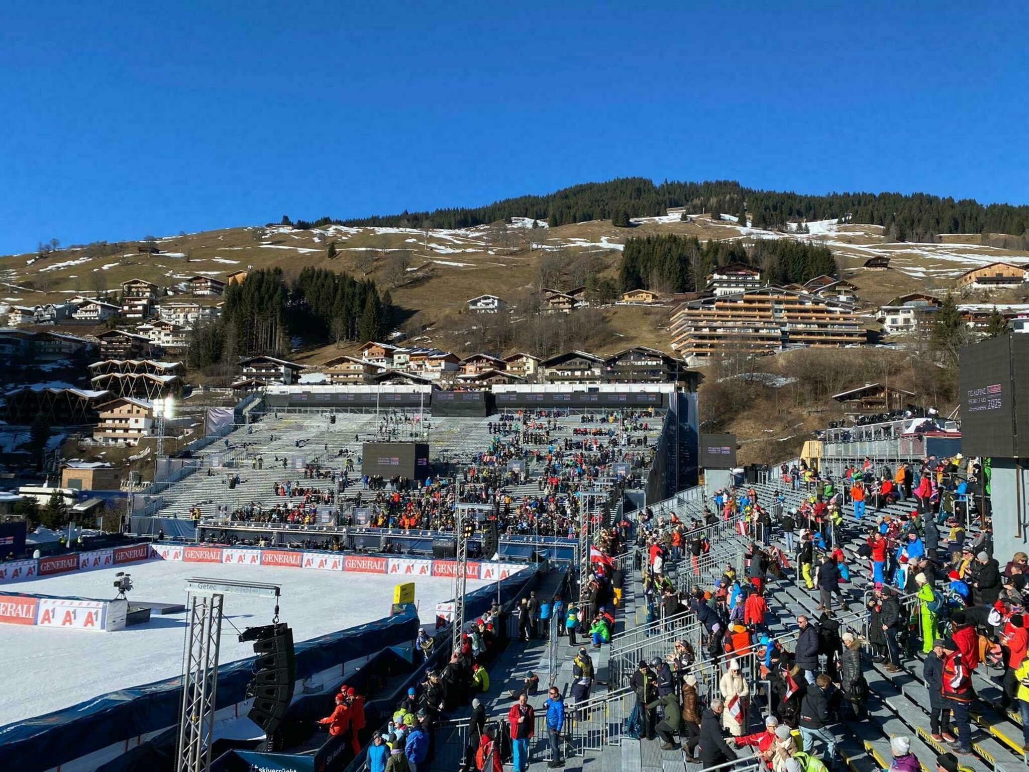 WM Tagebuch Saalbach 2025: Show, Party, Triumph und Niederlage am ersten Tag - Salzburg