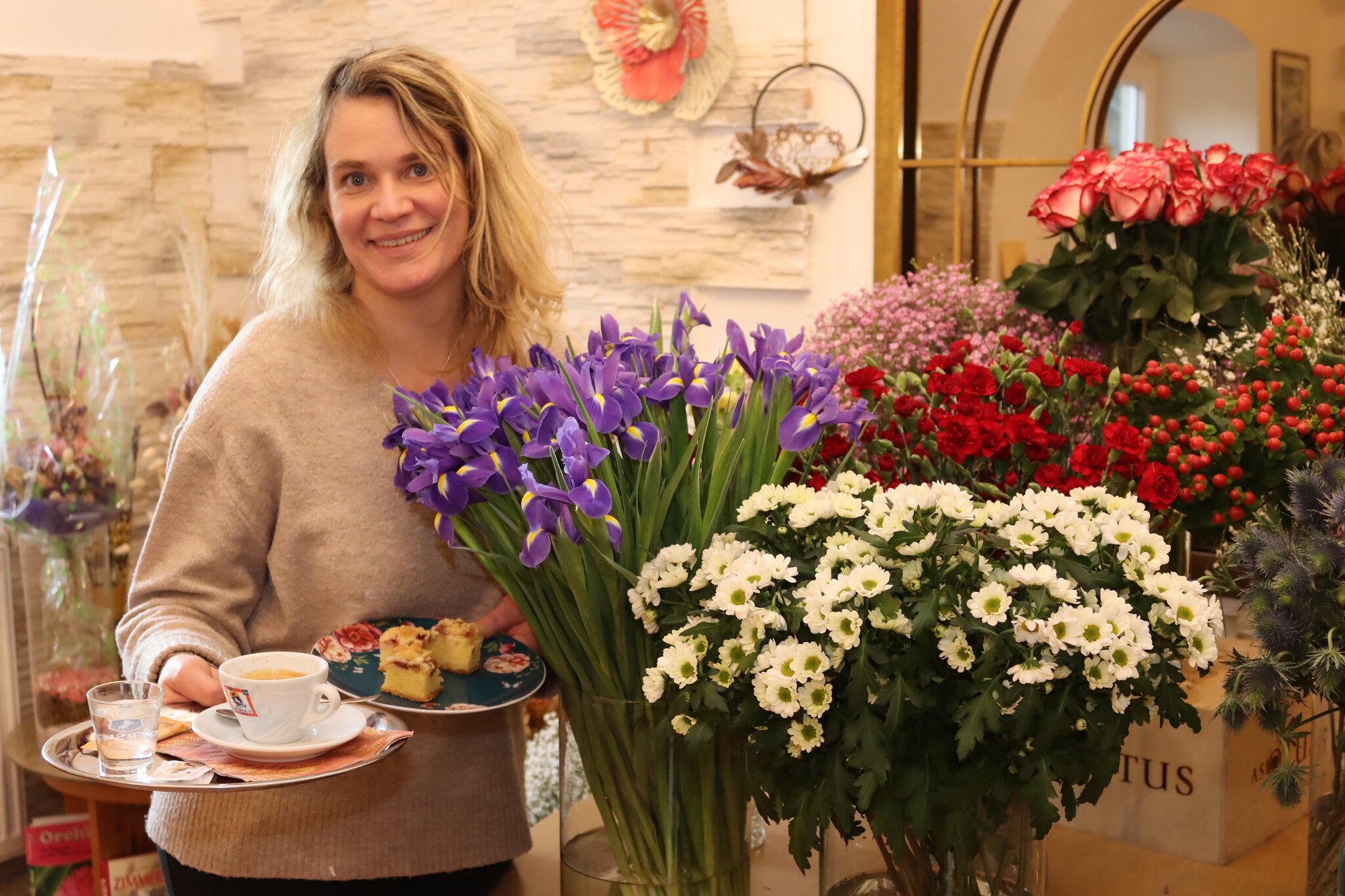 Eröffnung am 14. Februar: Zu "Kaffee & Blumen" nach Althofen - St. Veit