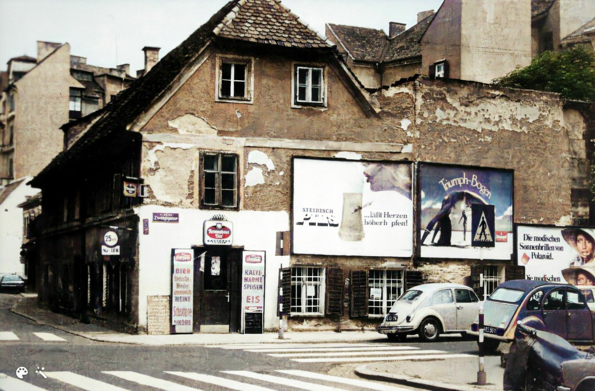 Einst & Jetzt Teil 228: Ein verlorener Altbau mit Denkmalcharakter - Graz