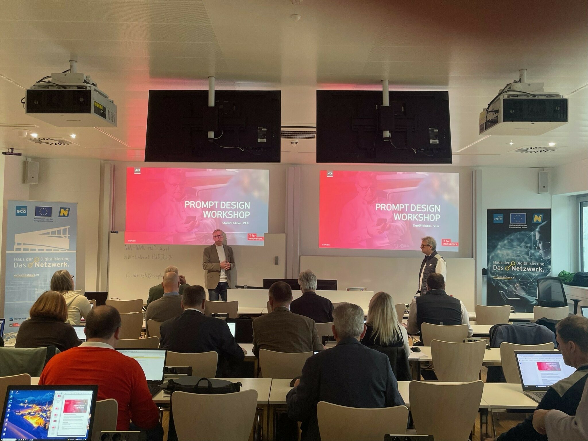 Prompting-Workshop: Das Haus der Digitalisierung macht Unternehmen fit - Tulln