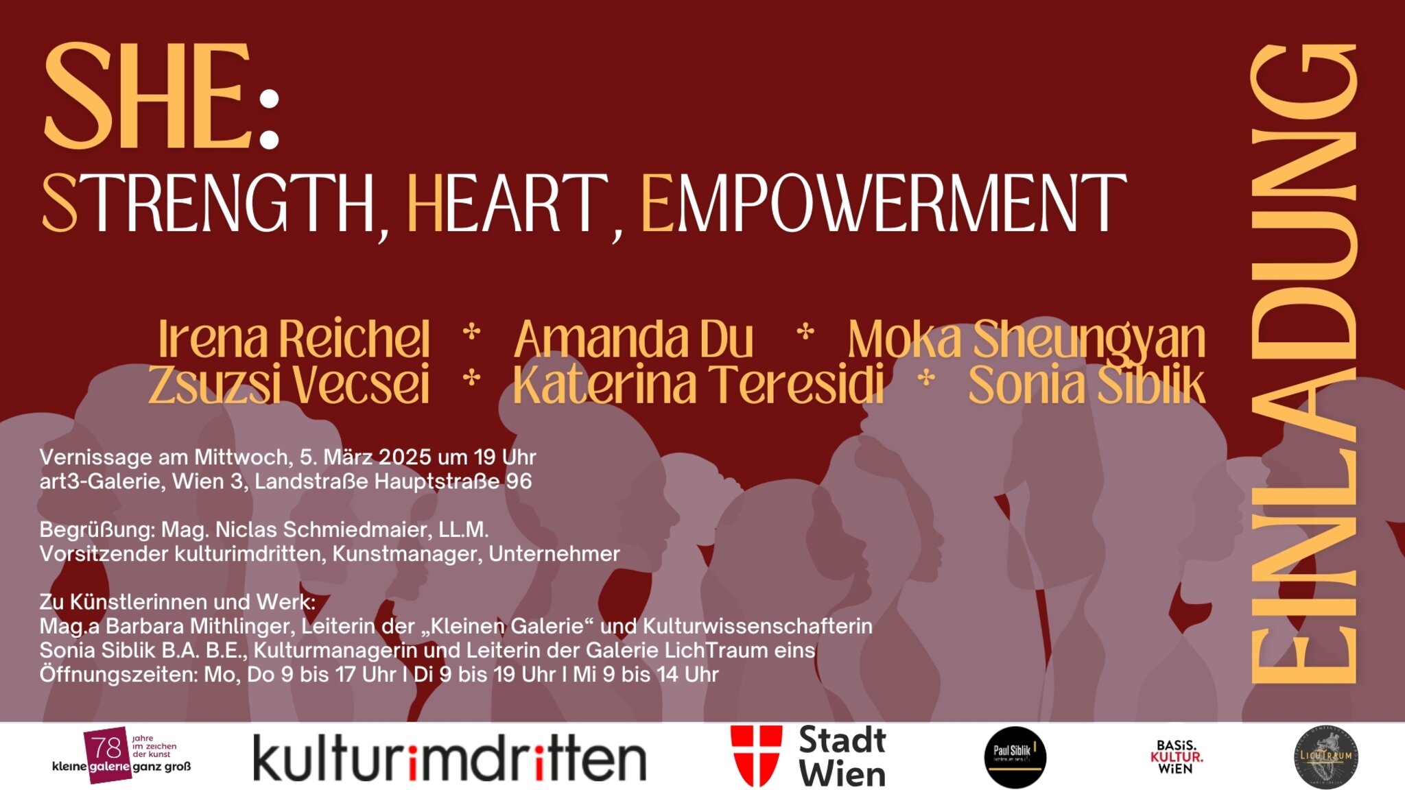 Ausstellung: She: Strength, Heart, Empowerment – Eine Ausstellung über ...