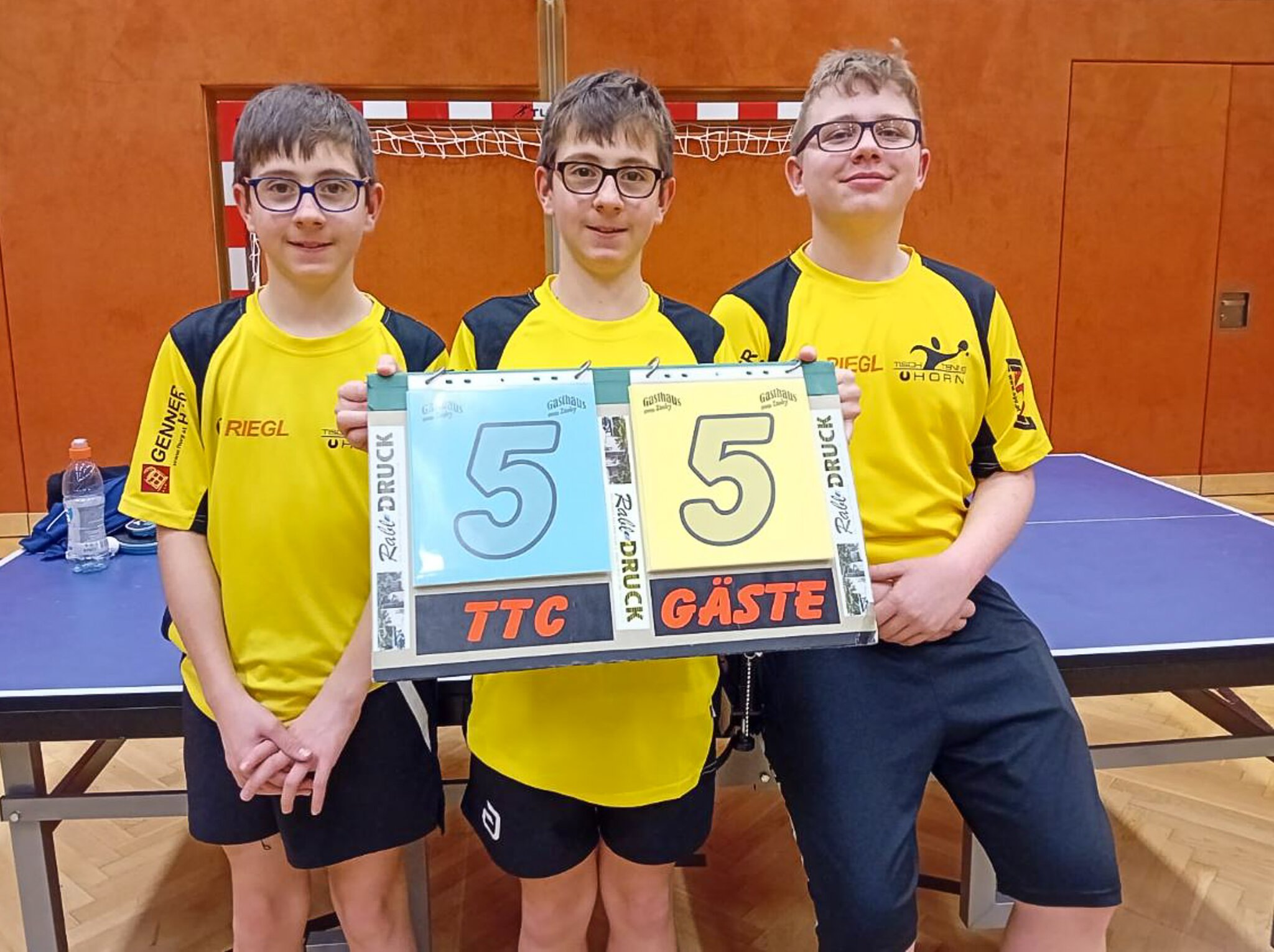 Matches: Spannende Tischtennis-Begegnungen für die Horner Teams - Horn