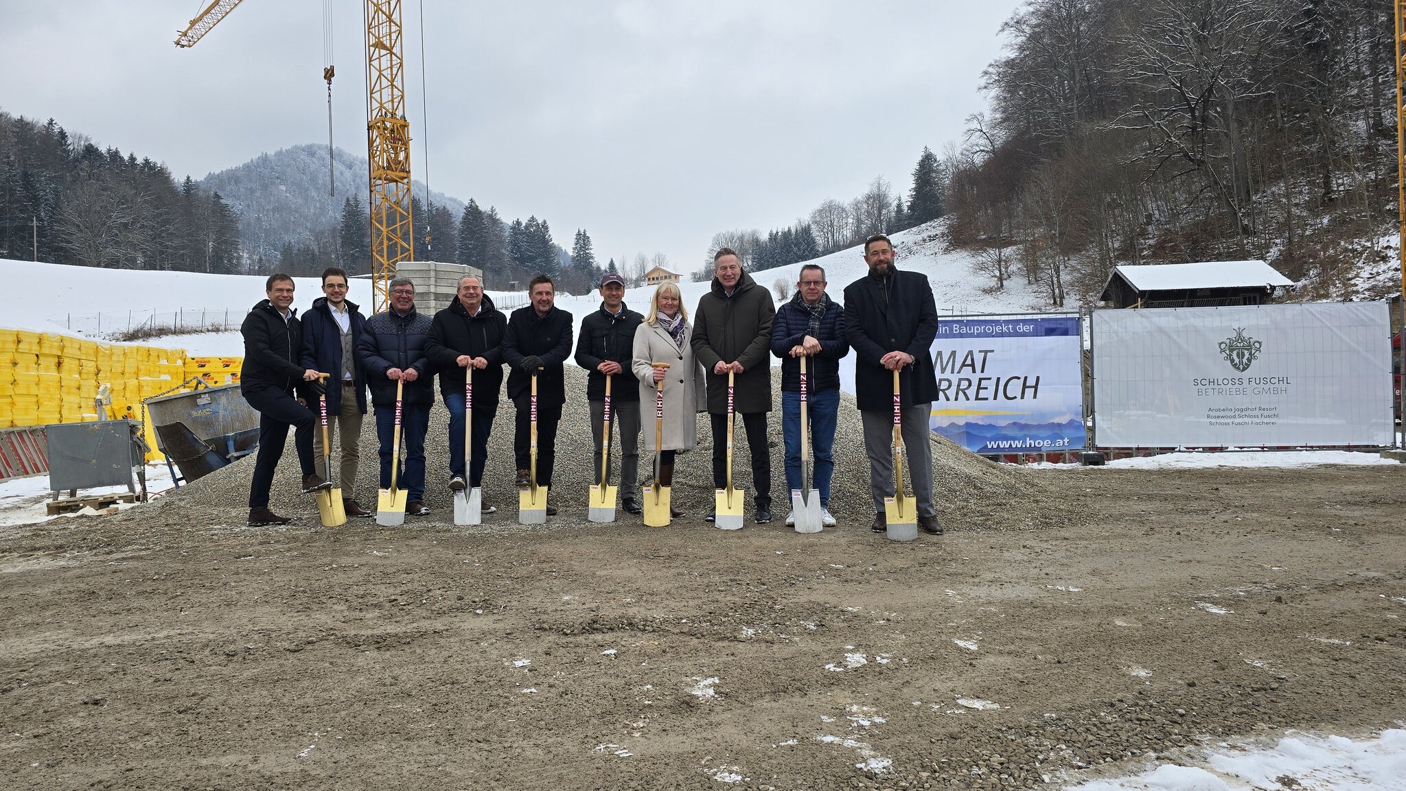 Spatenstich in Hof bei Salzburg: Schloss Fuschl realisiert Personalhaus ...