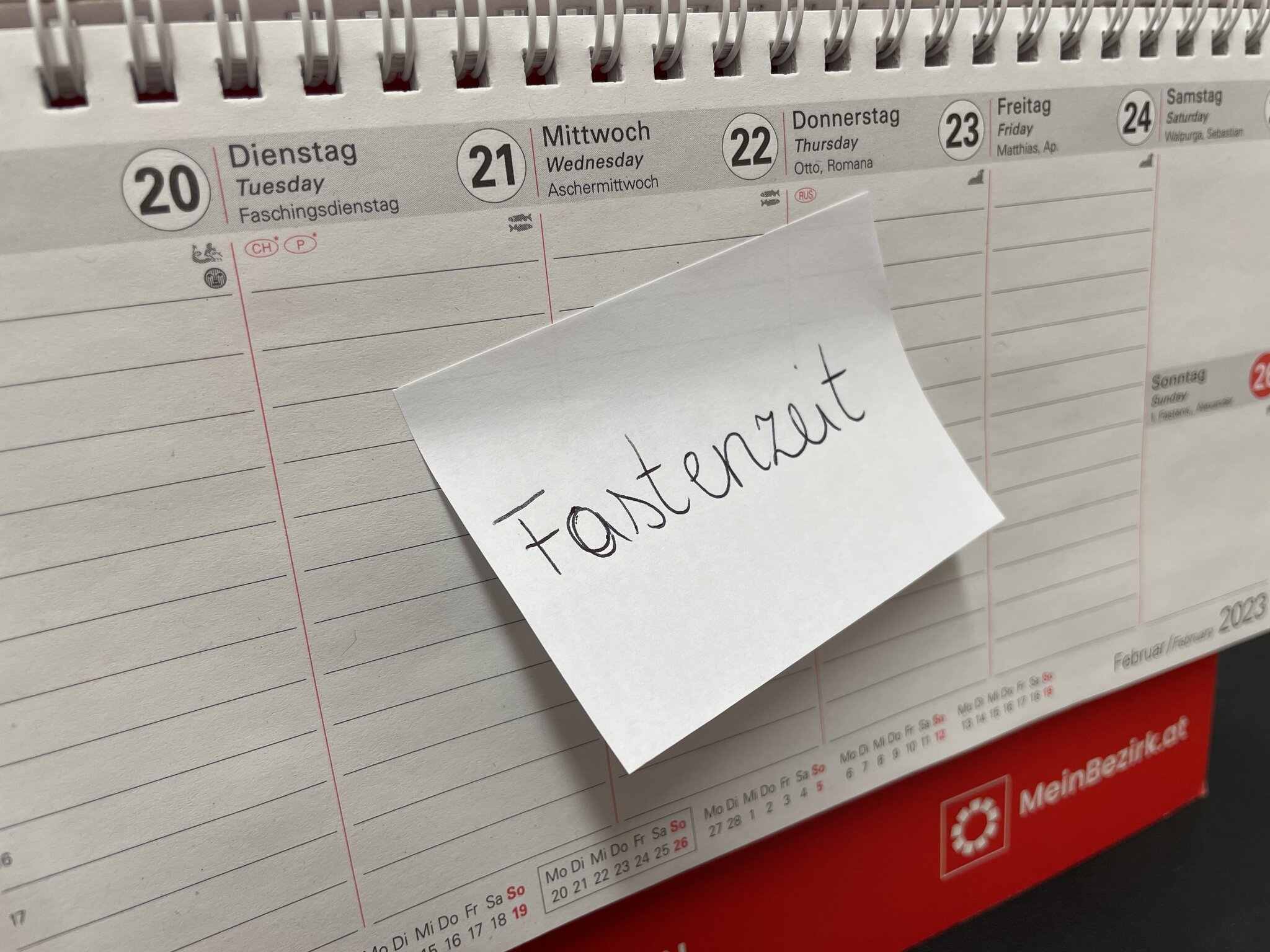 Zwischen Aschermittwoch und Ostern: Die 40-tägige Fastenzeit in NÖ ...