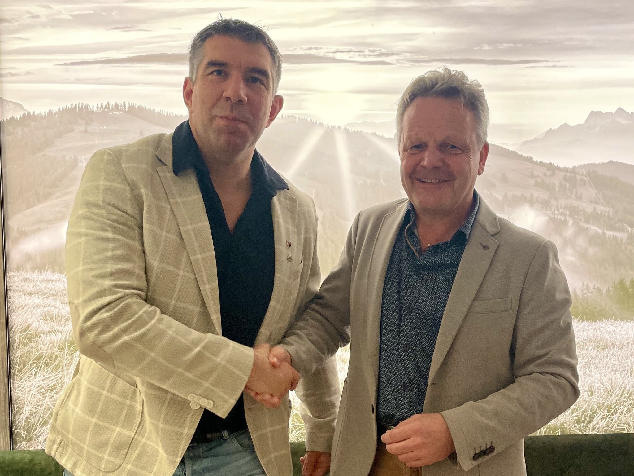 Daniel Posch ist der vierte Obmann des RSC INzing: Klaus Draxl übergibt ...