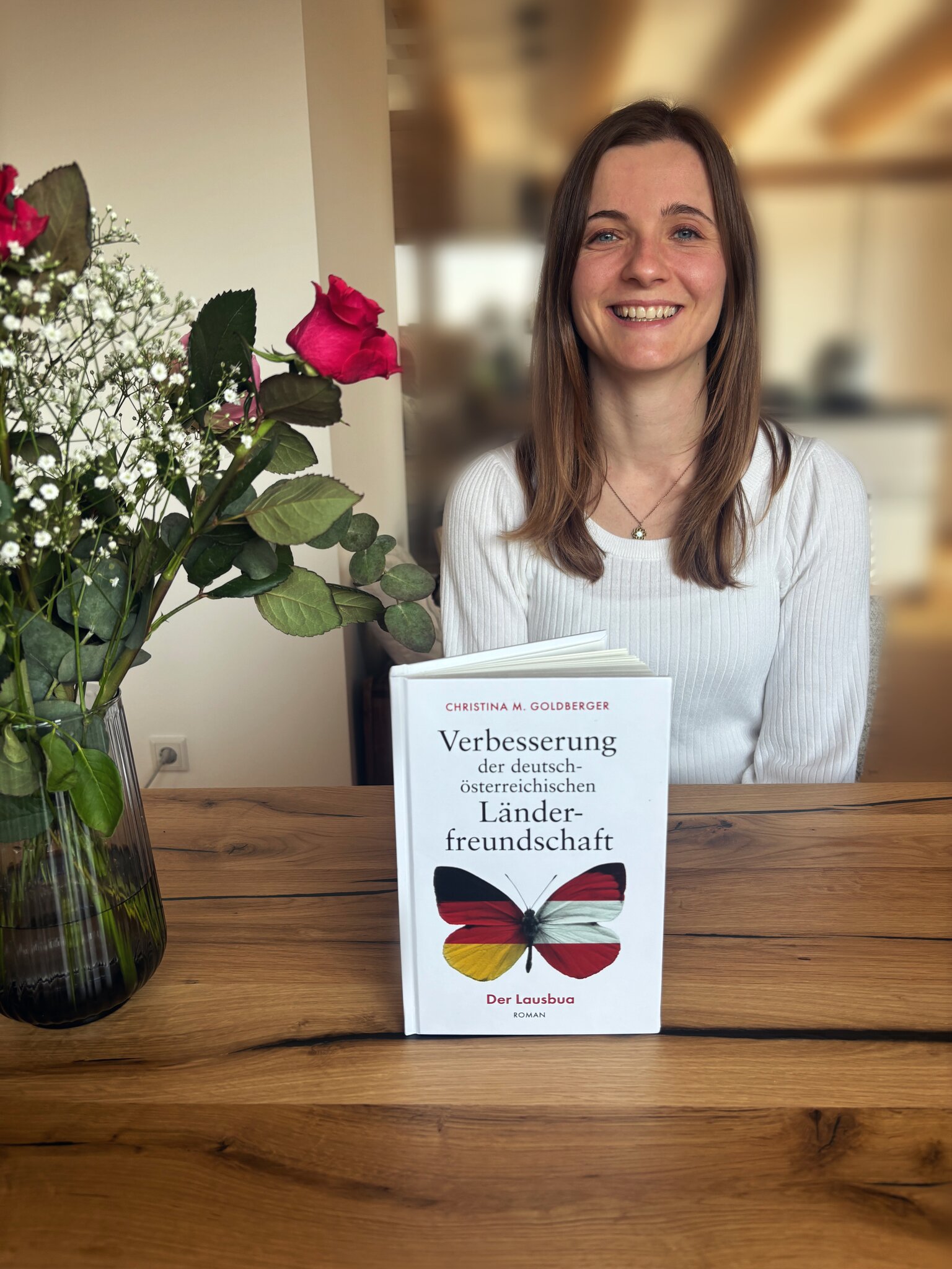 Neu erschienen: "Lausbua" ist Christina Goldbergers zweites Buch ...