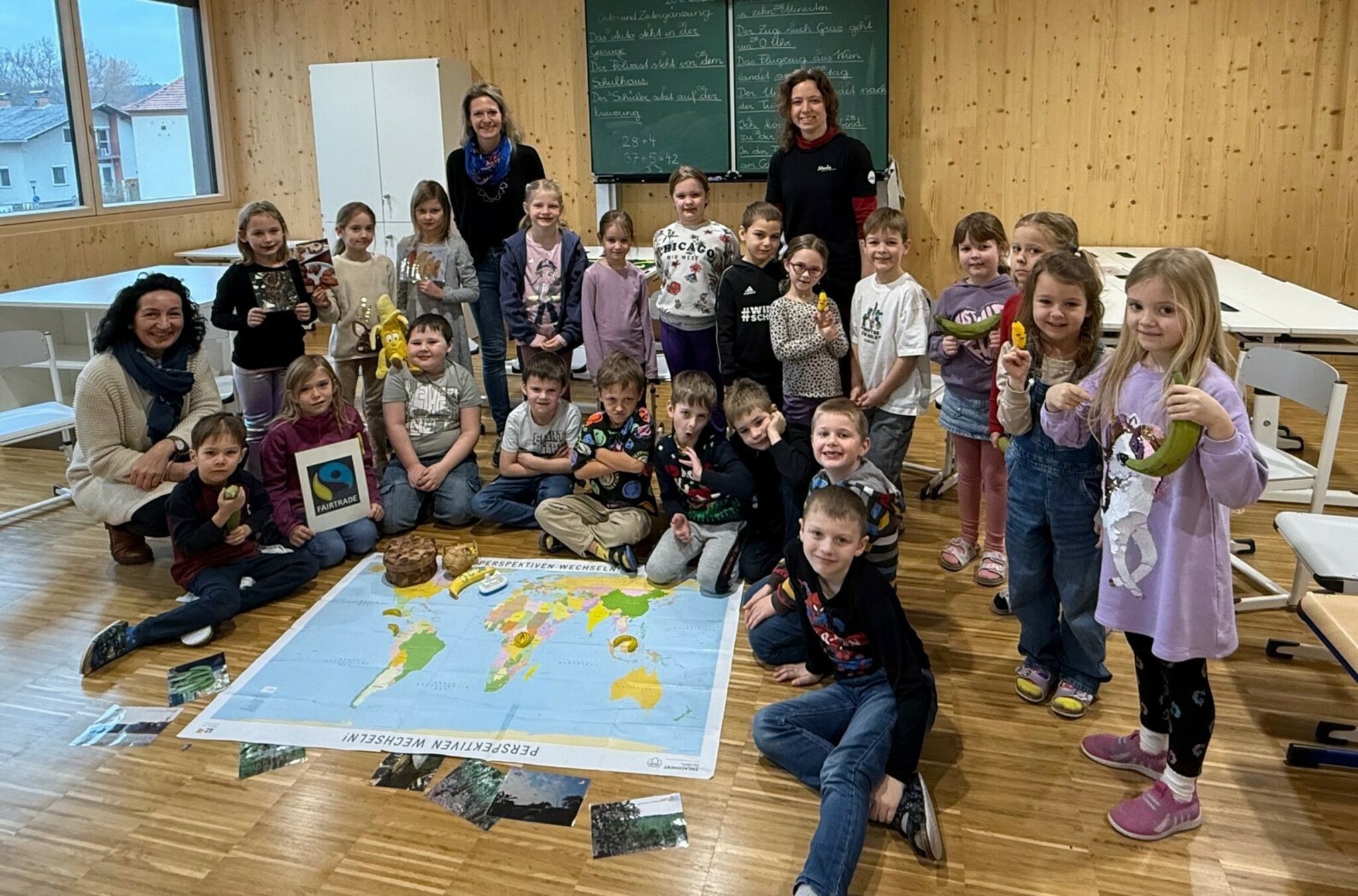 Volkschule Scheiblingkirchen-Thernberg: Bananen-Workshop - Neunkirchen