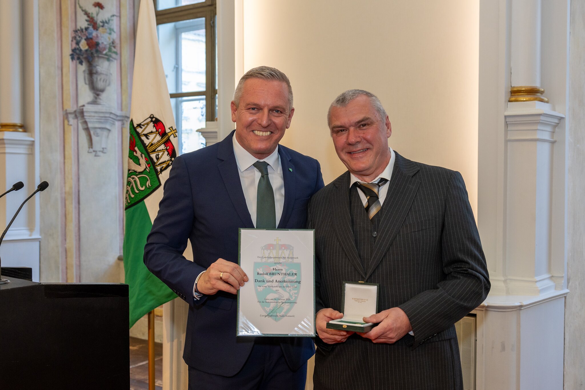 Dank an Gössendorfer und Premstättner: LH Mario Kunasek ehrt verdiente ...