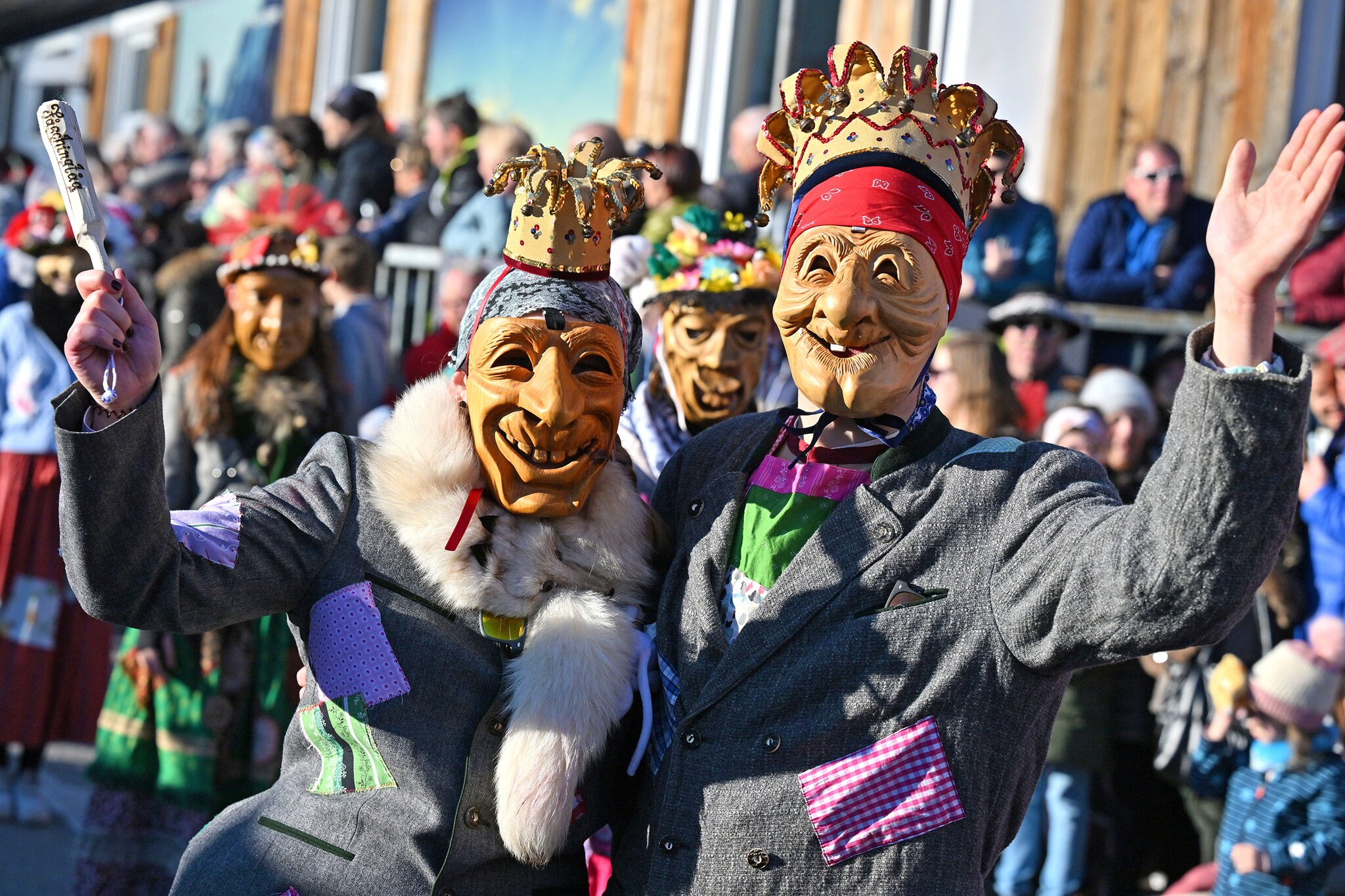 Viele Fotos: Fetzenzug in Ebensee 2025 - Salzkammergut