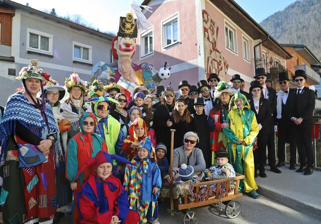 Bildergalerie: Faschingverbrennen am Aschermittwoch in Ebensee - Salzkammergut