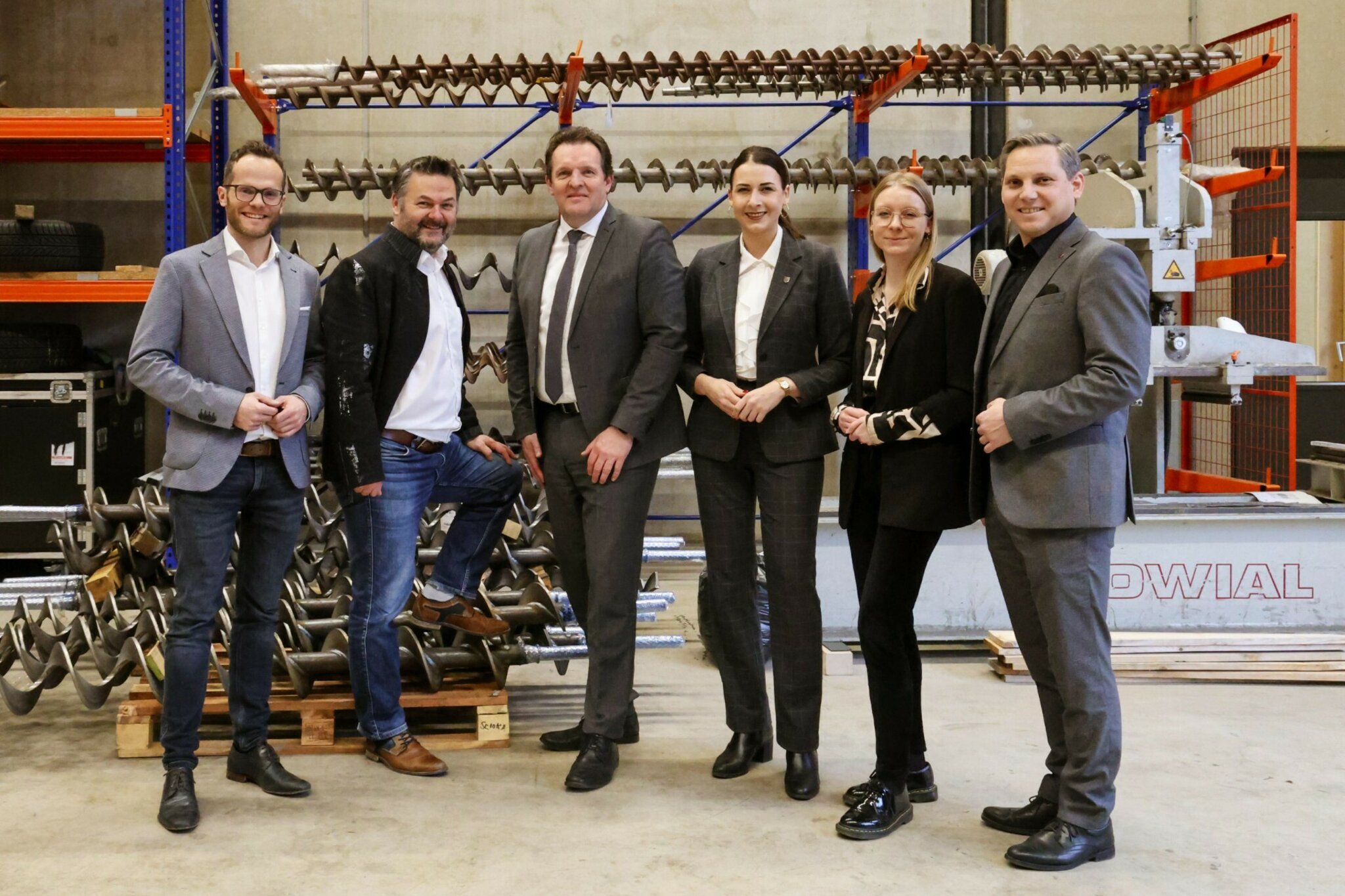 Schwaz: SPÖ-Betriebsbesuch bei SYNCRAFT - Schwaz