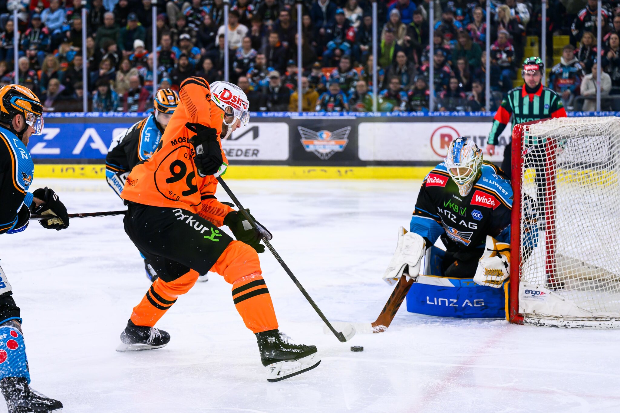 Eishockey Play-offs: 99ers brauchen zwei Siege fürs Halbfinale - Graz
