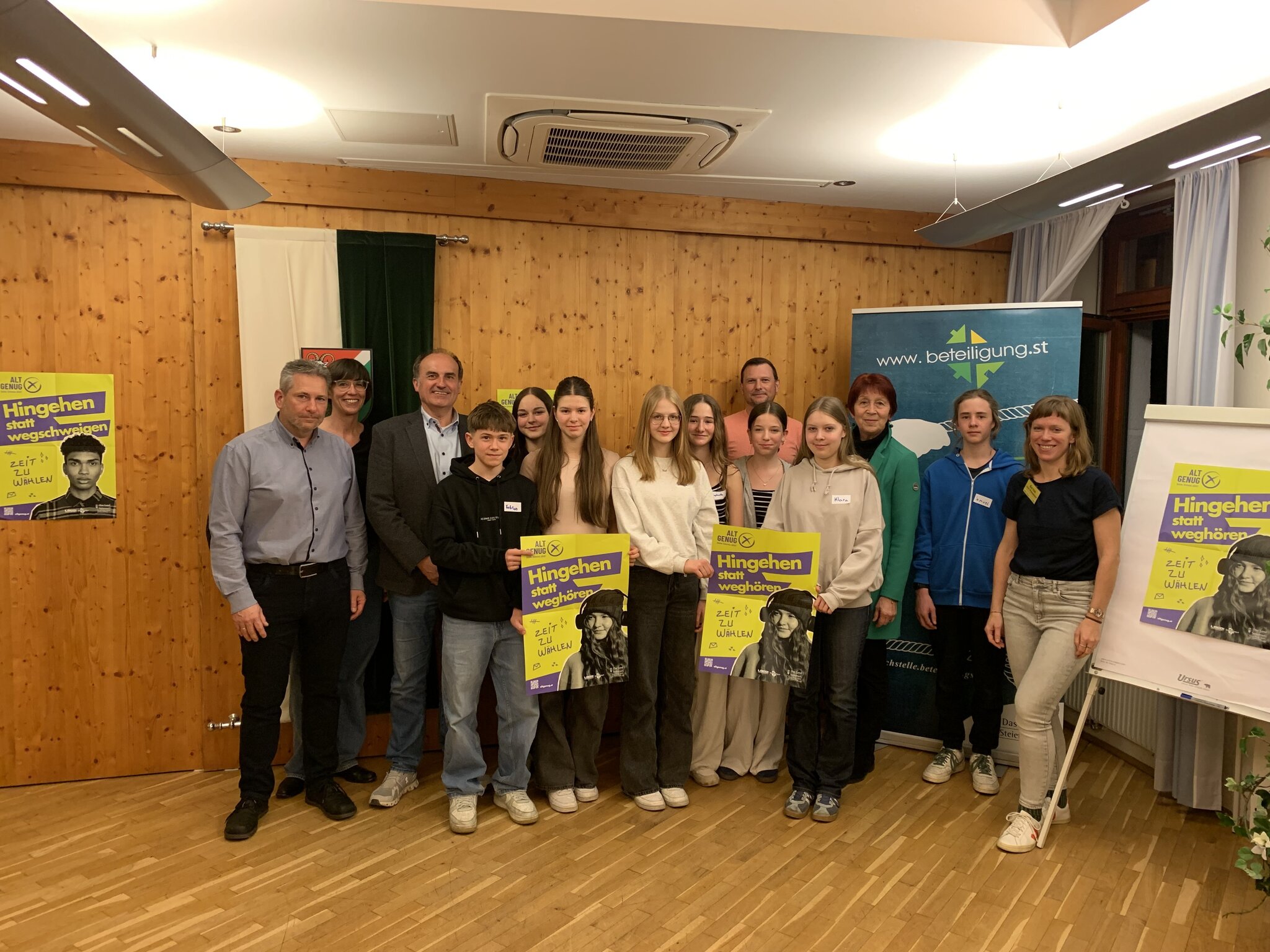 Alt genug Polit-Talks: Kumberger Jugendliche im Dialog mit der Politik ...