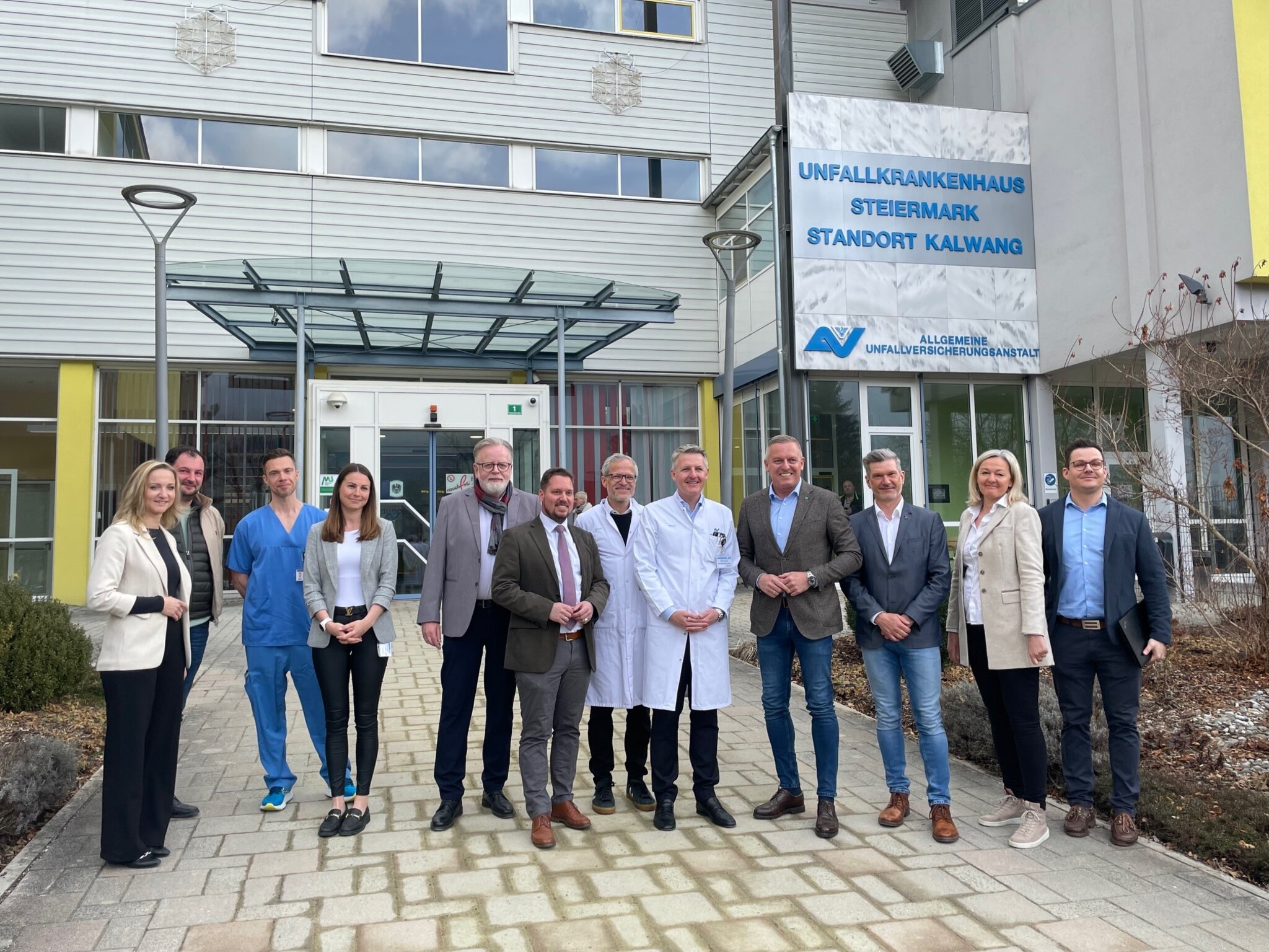 Regionale Herausforderungen: Landeshauptmann zu Besuch im UKH Kalwang ...