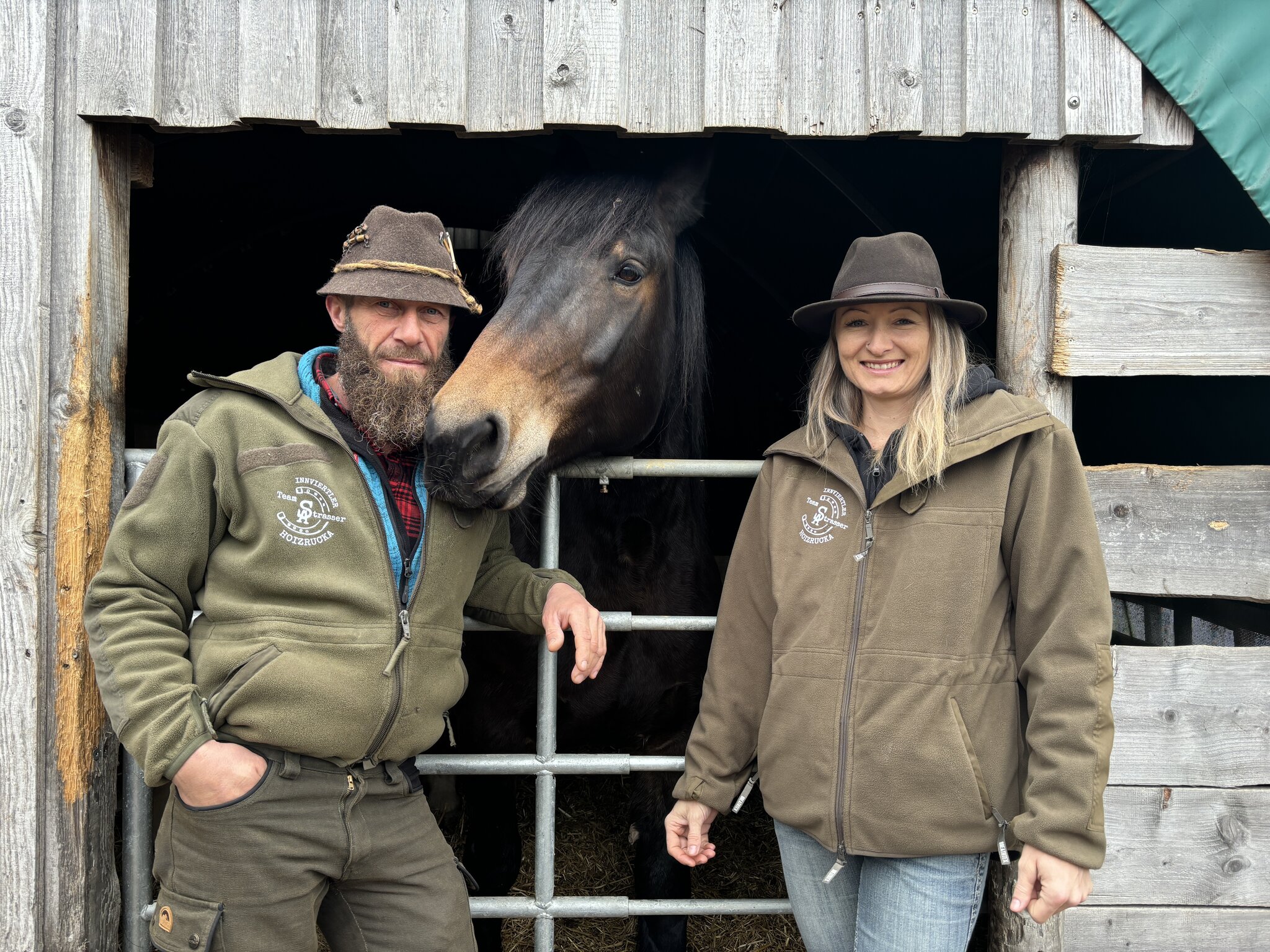 Holzrücker Alex & Alex Strasser sind sich einig: "Gegenseitiges ...