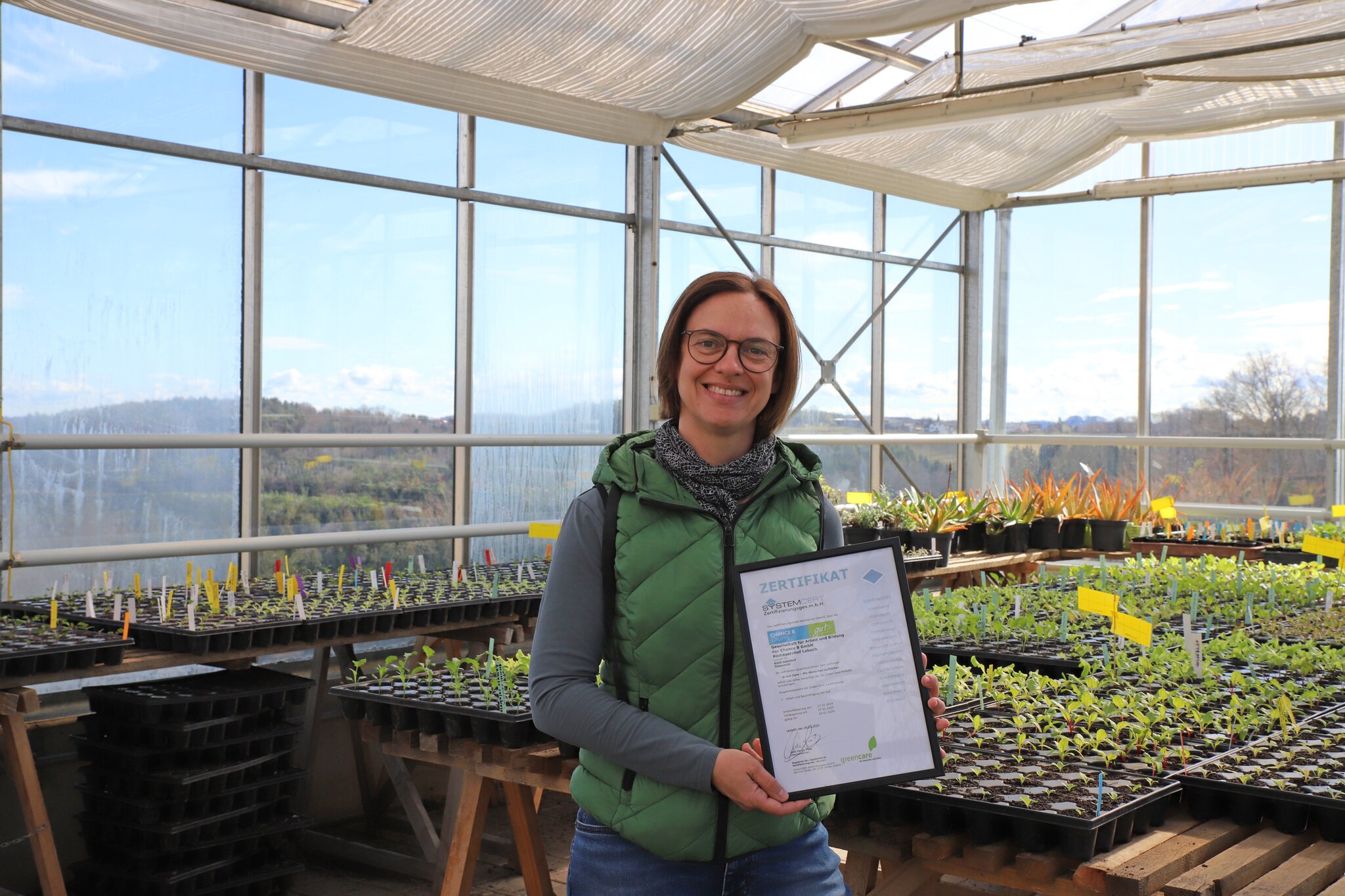 Chance B Biobauernhof: Erfolgreiche Re-Zertifizierung mit Green Care-Siegel - Weiz