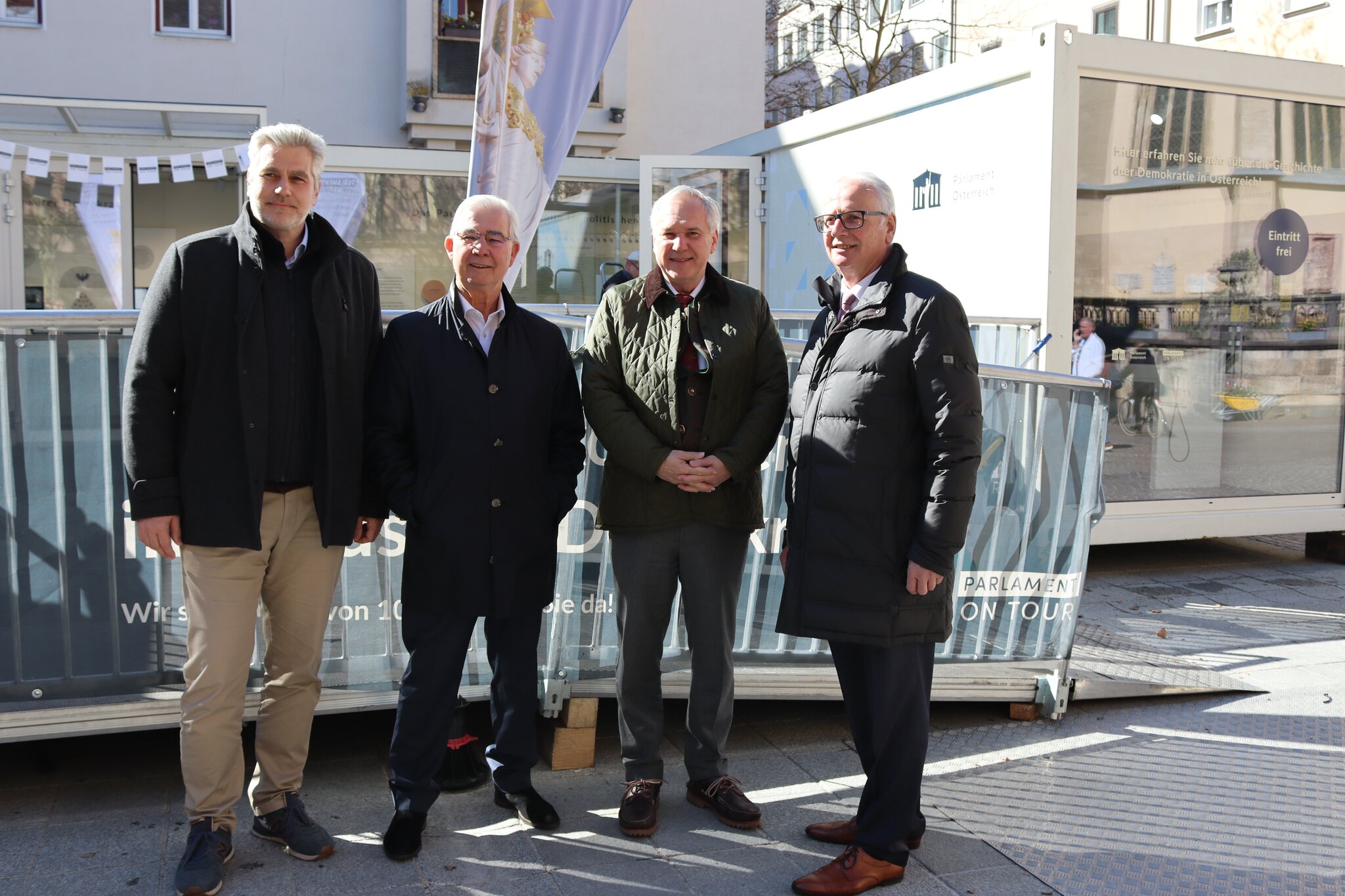 In der Villacher Innenstadt: "Parlament on Tour" wurde eröffnet - Villach