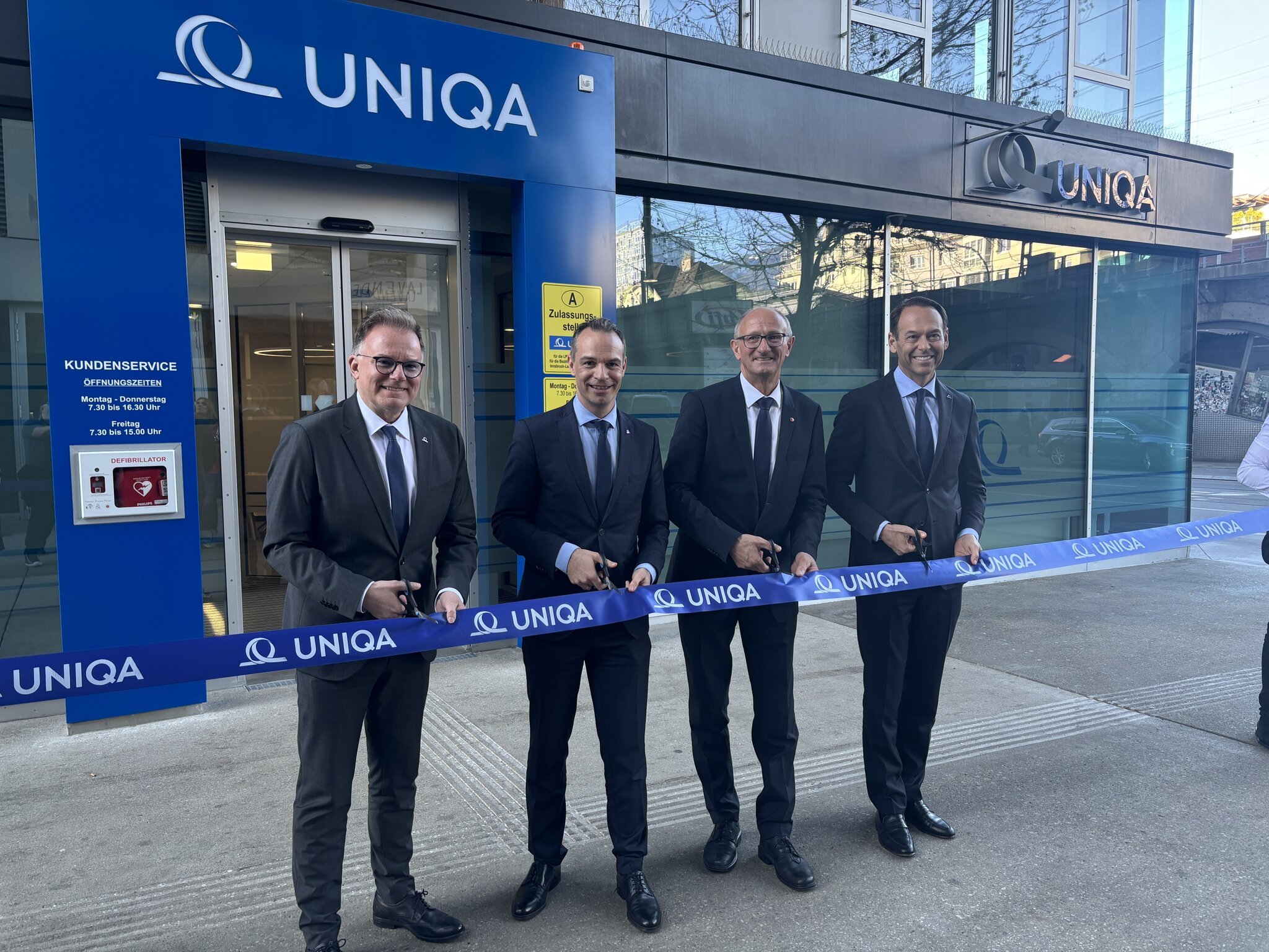 Neueröffnung (Video): UNIQA Landesdirektion erstrahlt in neuem Glanz - Innsbruck