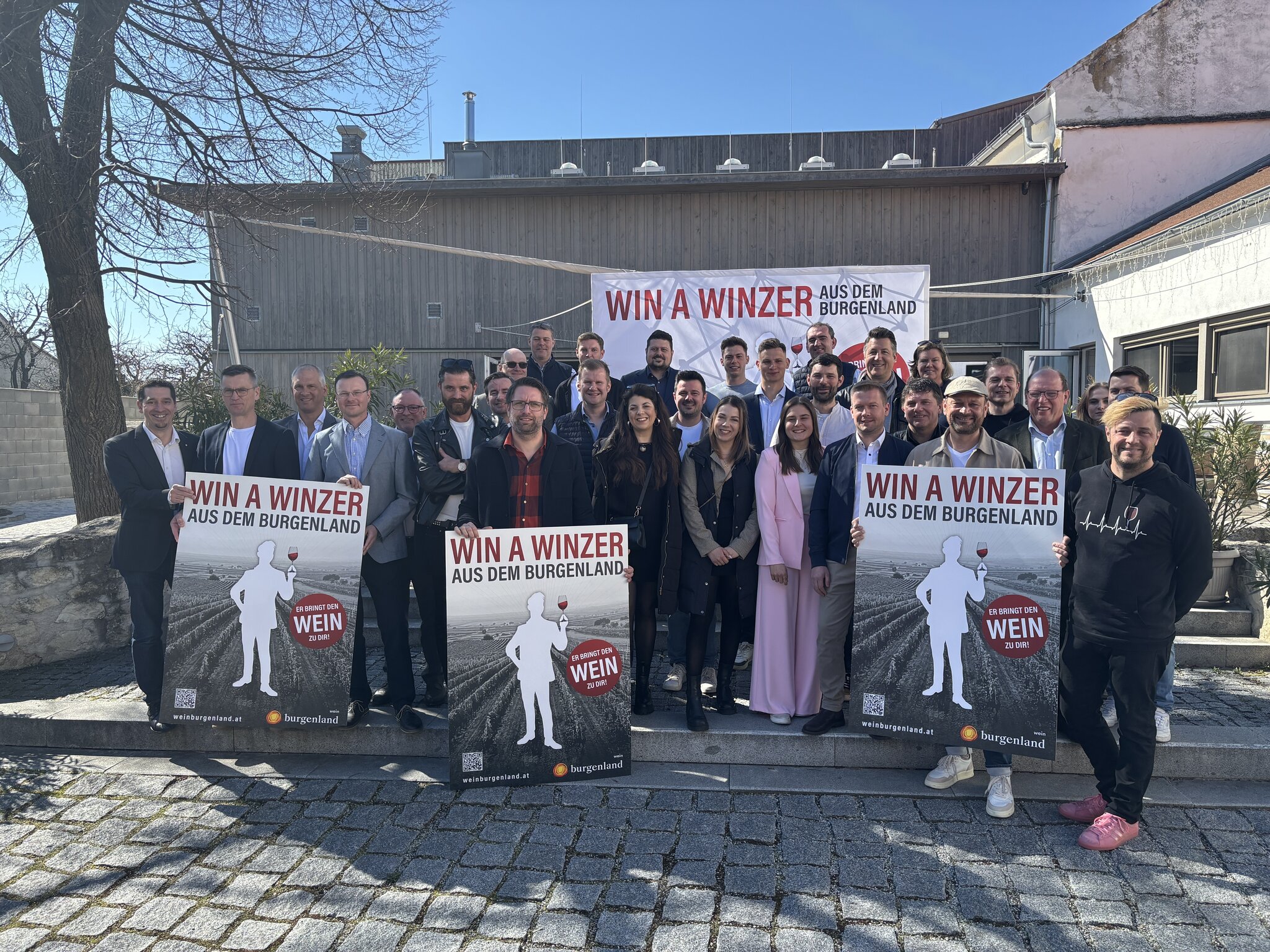 "Win a Winzer": Neue Wein-Kampagne bringt Burgenlands Winzer zum Kunden ...