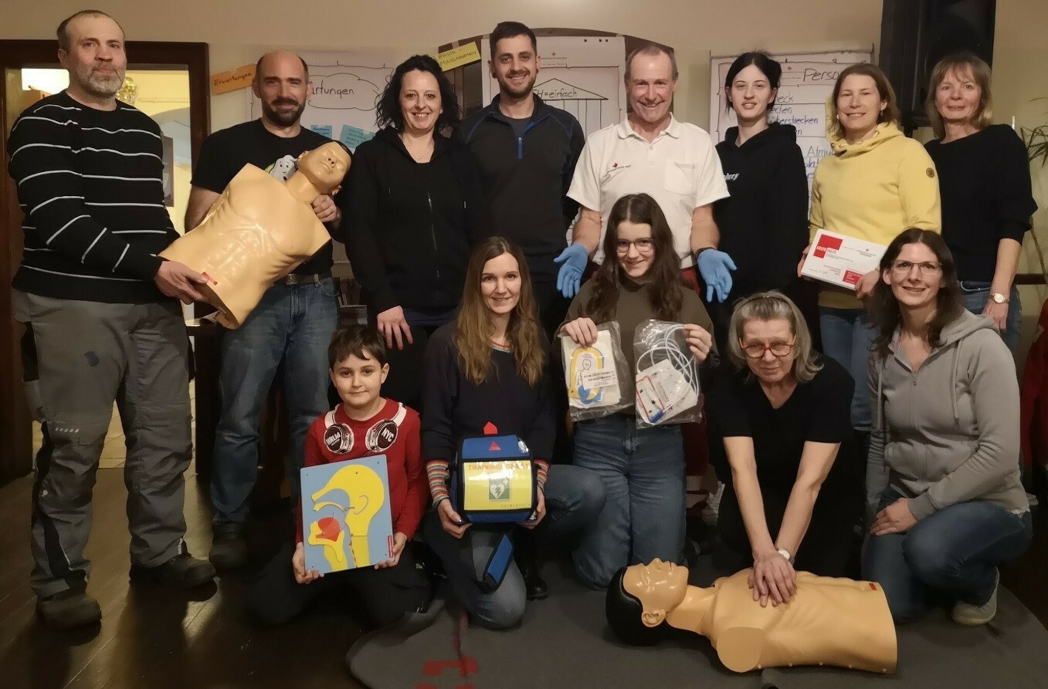 Rotes Kreuz Waidhofen/Thaya: Erste Hilfe Kurs für Firma Zwickl in Raabs ...