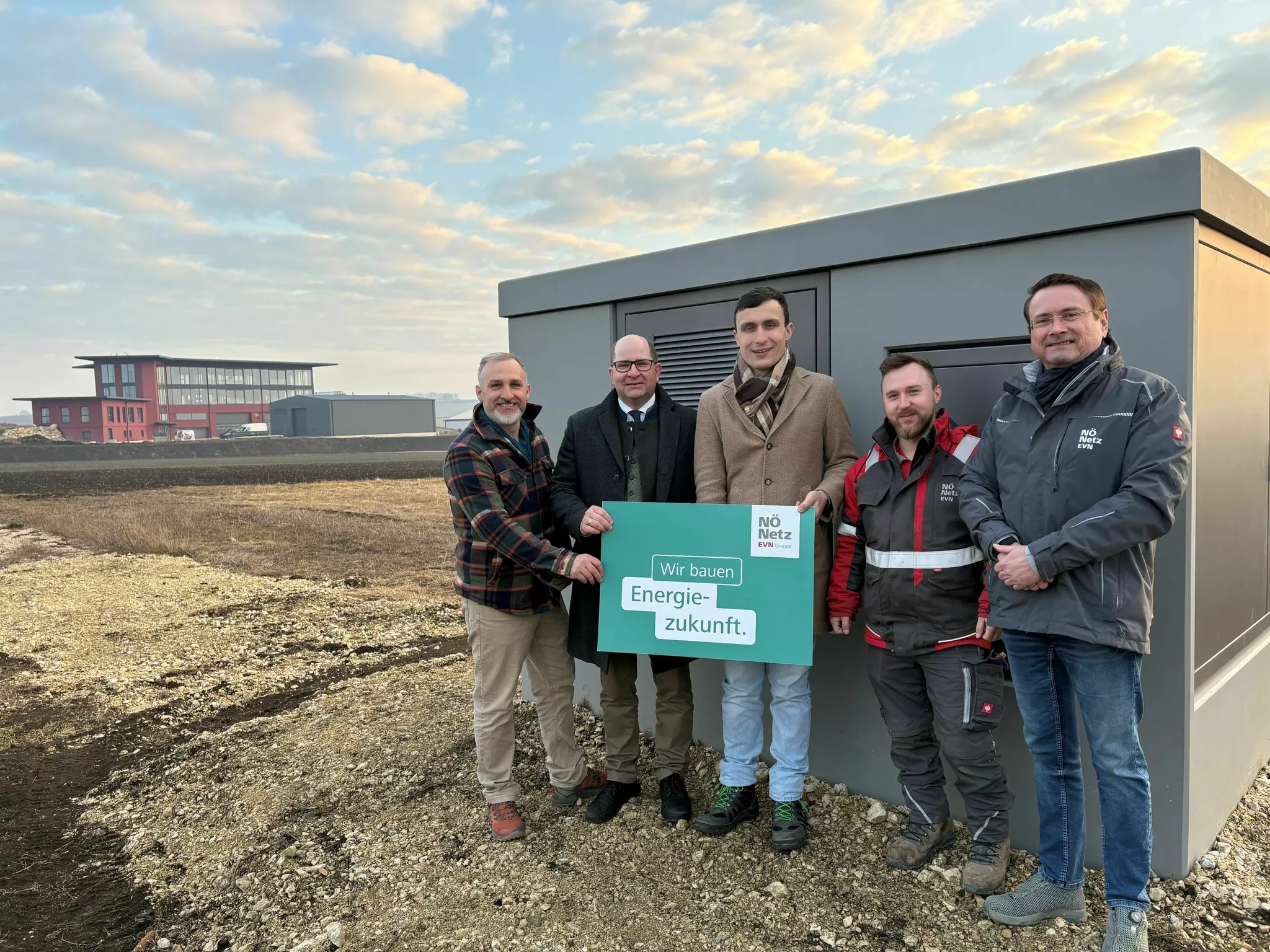 Energieversorgung: Neue Trafostation im Gewerbegebiet Guntersdorf ...