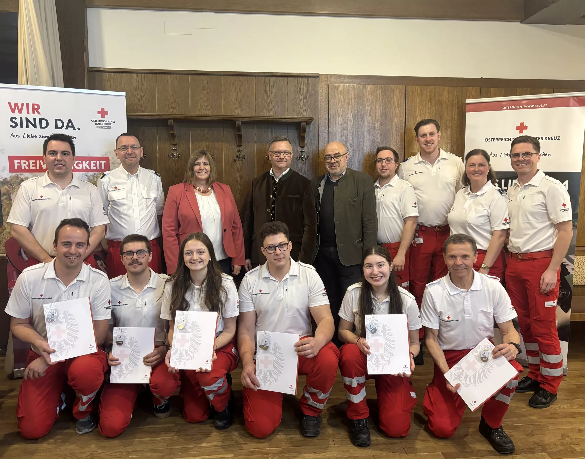 Rotes Kreuz Passail: 134 Helfer im Einsatz: Rückblick auf das Jahr 2024 ...