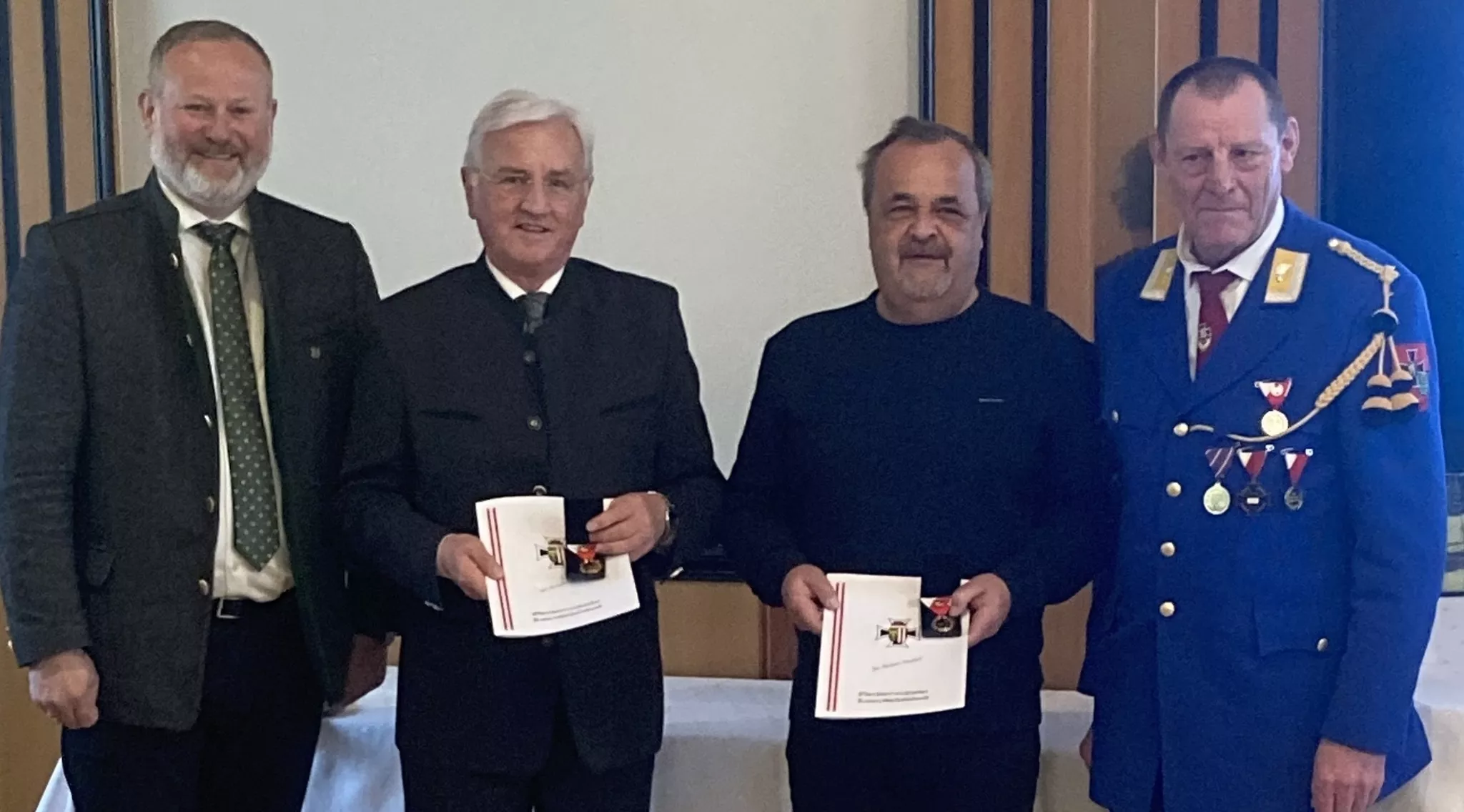 Kameradschaftsbund Rainbach: Ehrungen für Walter Mayr und Hubert ...