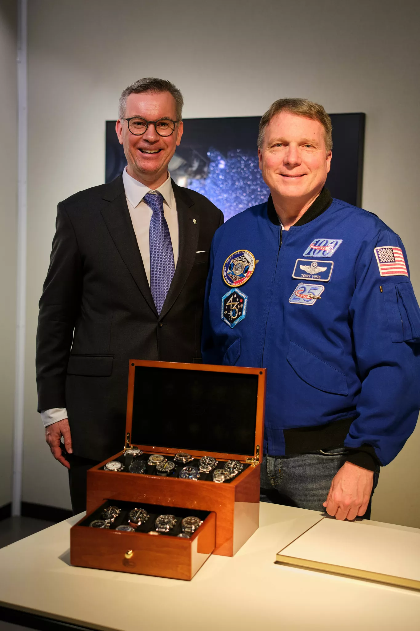 View from above: Astronaut Terry Virts besuchte Graz und seine ...