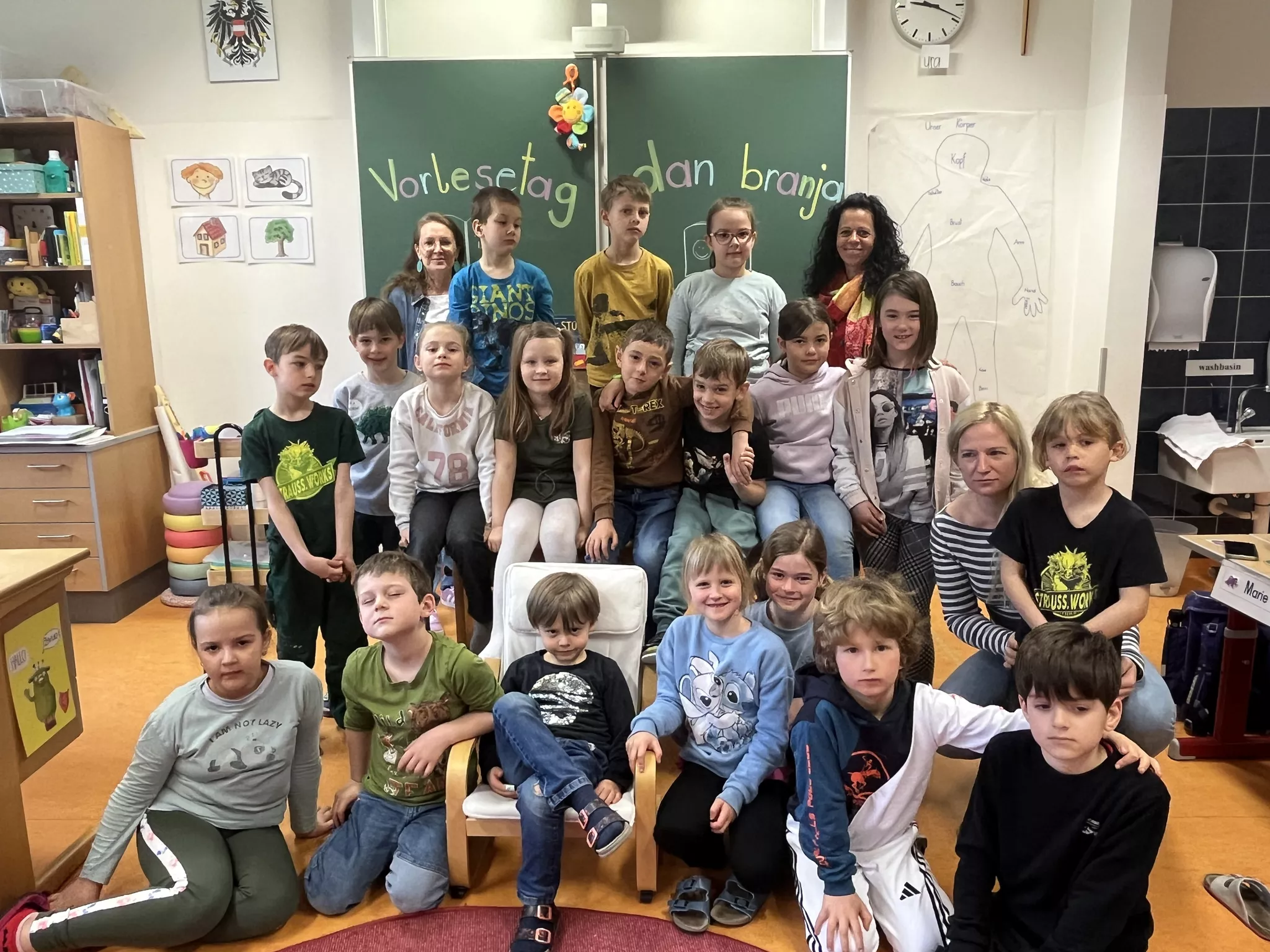 Volksschule Sittersdorf: Österreichischer Vorlesetag 2025 - Völkermarkt