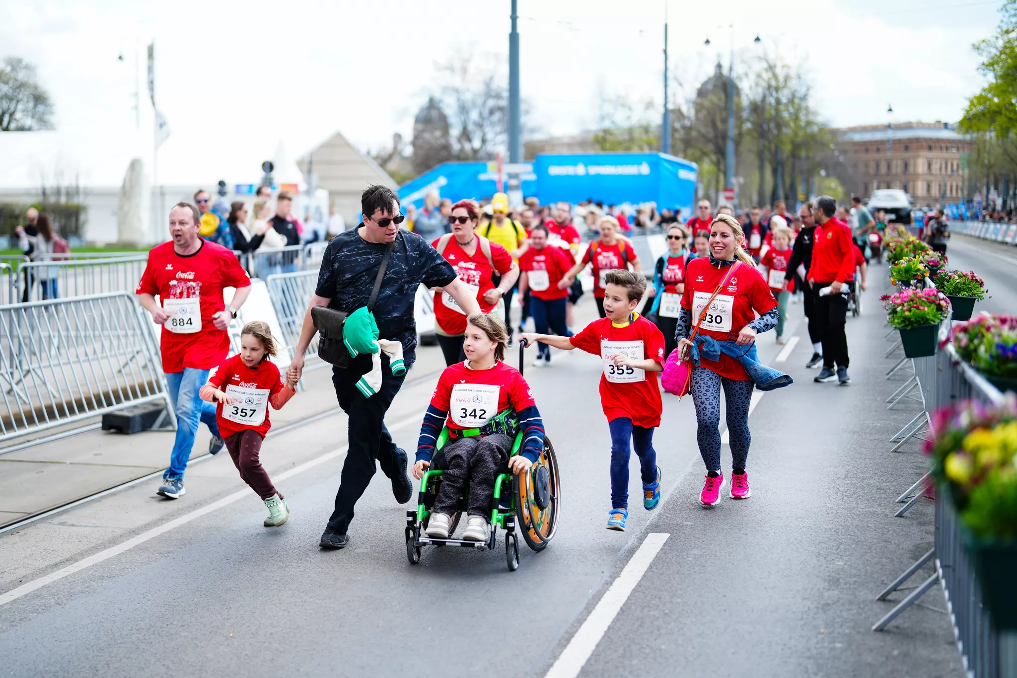 Coca-Cola Inclusion Run: Rekordteilnahme mit knapp 1.000 Läufern - Wien
