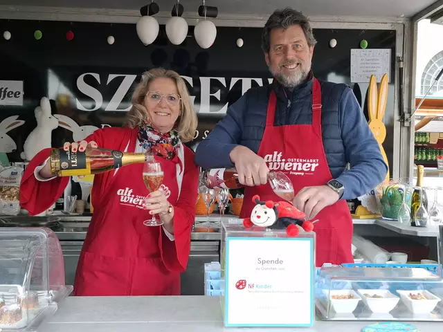 Alexandra Holzer und ihr soziales Engagement: Altwiener Ostermarkt fest ...