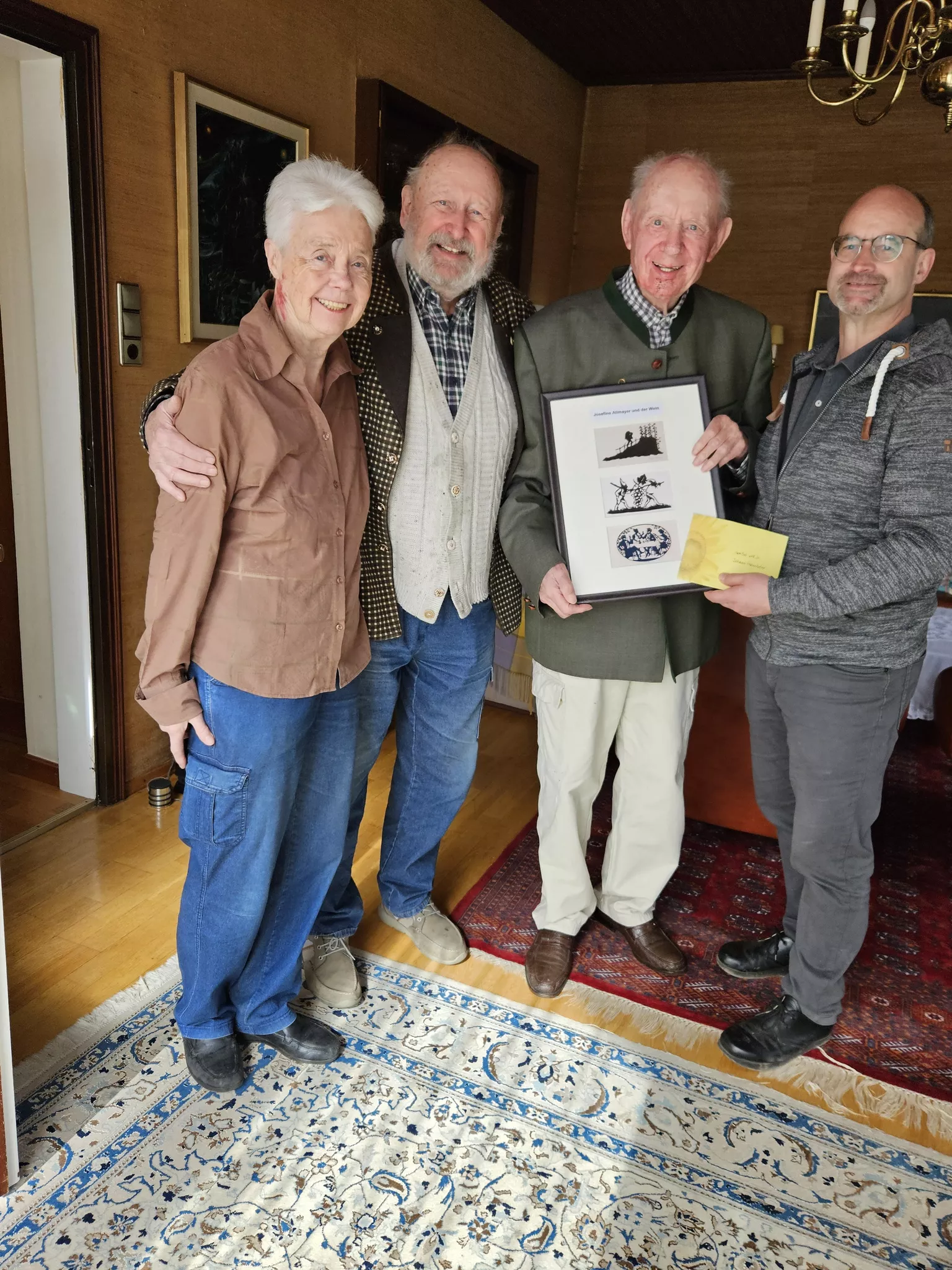 Ein Jahrhundert Leben: Johann Haushofer feierlich zum 100er geehrt ...