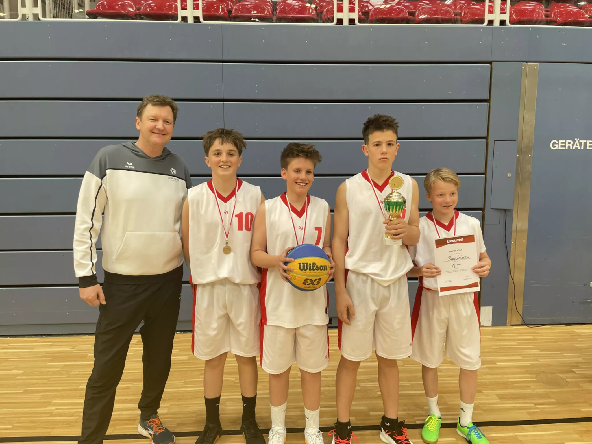 HIB Saalfelden jubelt über Landesmeistertitel im 3x3 Basketball - Pinzgau