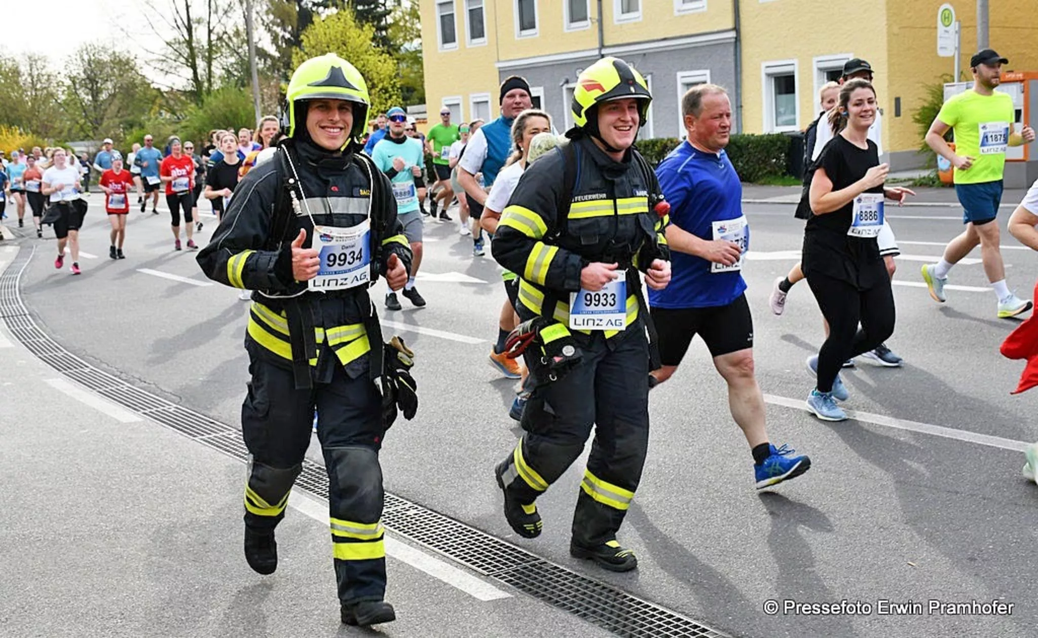 Linz Marathon: Bilder Abseits der Spitzenläufer - Freistadt