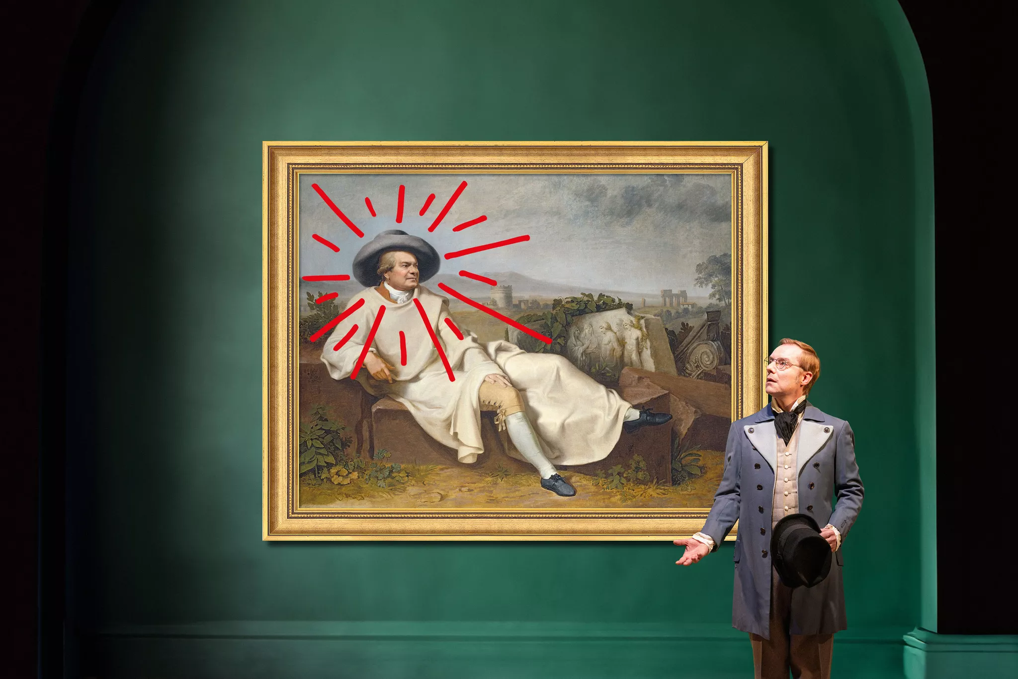 Bruno Max inszeniert "In Goethes Hand": Der Dichterfürst und sein ...