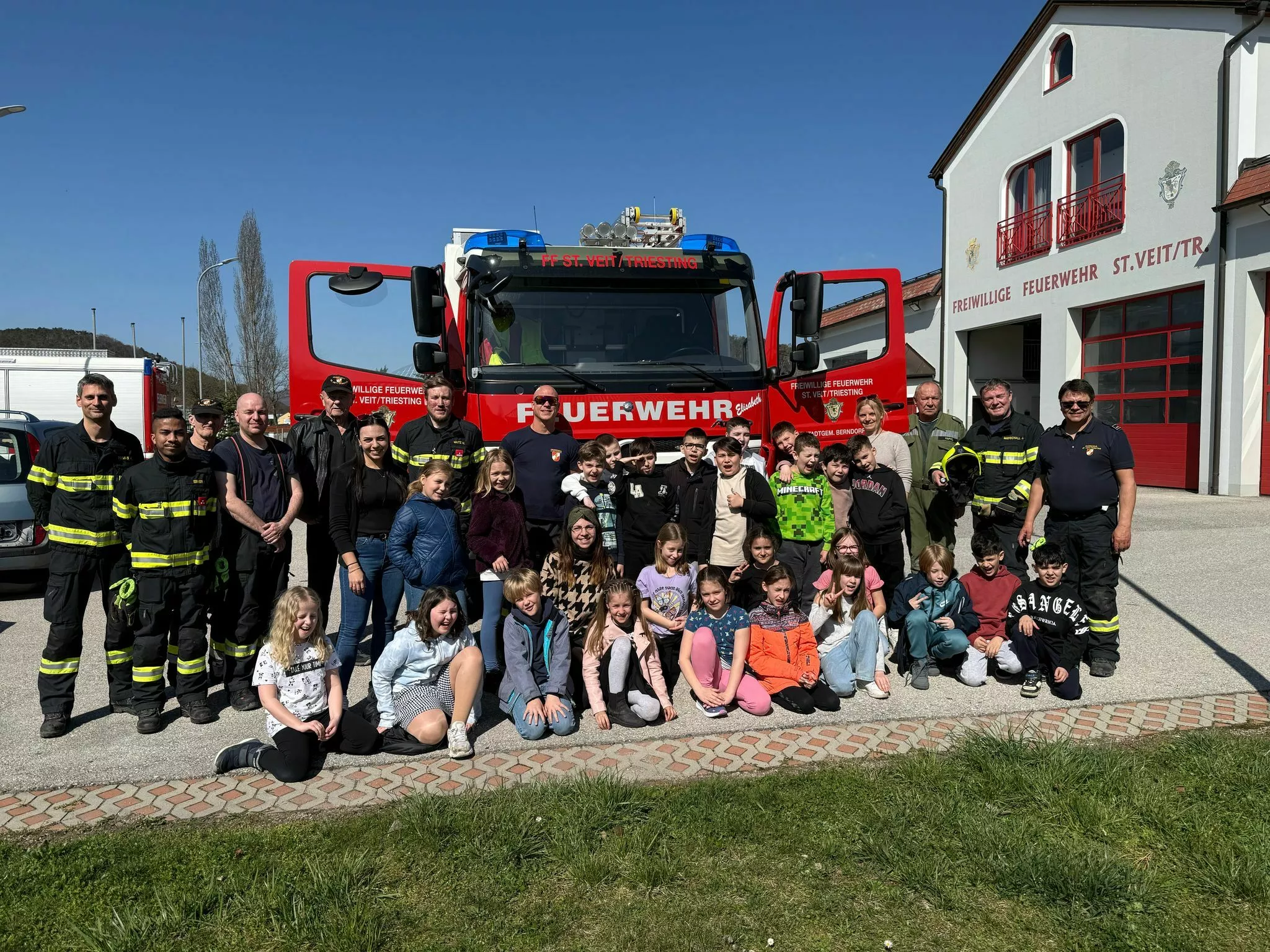 Gemeinsam-Sicher-Feuerwehr: Brandschutzerziehung in St. Veit/Triesting - Baden