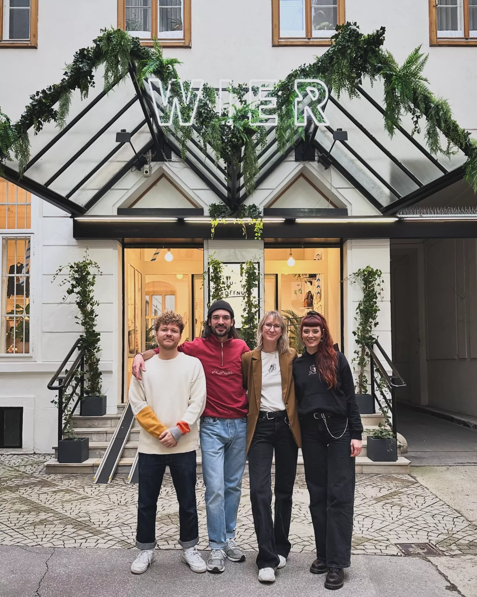 Neubau: Der Concept Store "Wier im Hof" verkauft Mode fürs gute ...